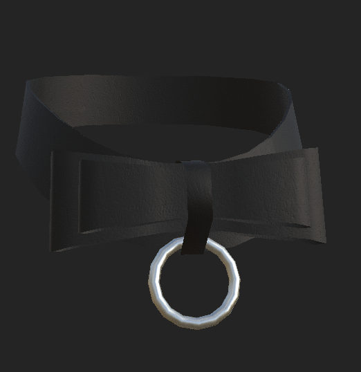 [VRChat向け] Leather Collar 襟 , 首輪 - CeeBon - BOOTH