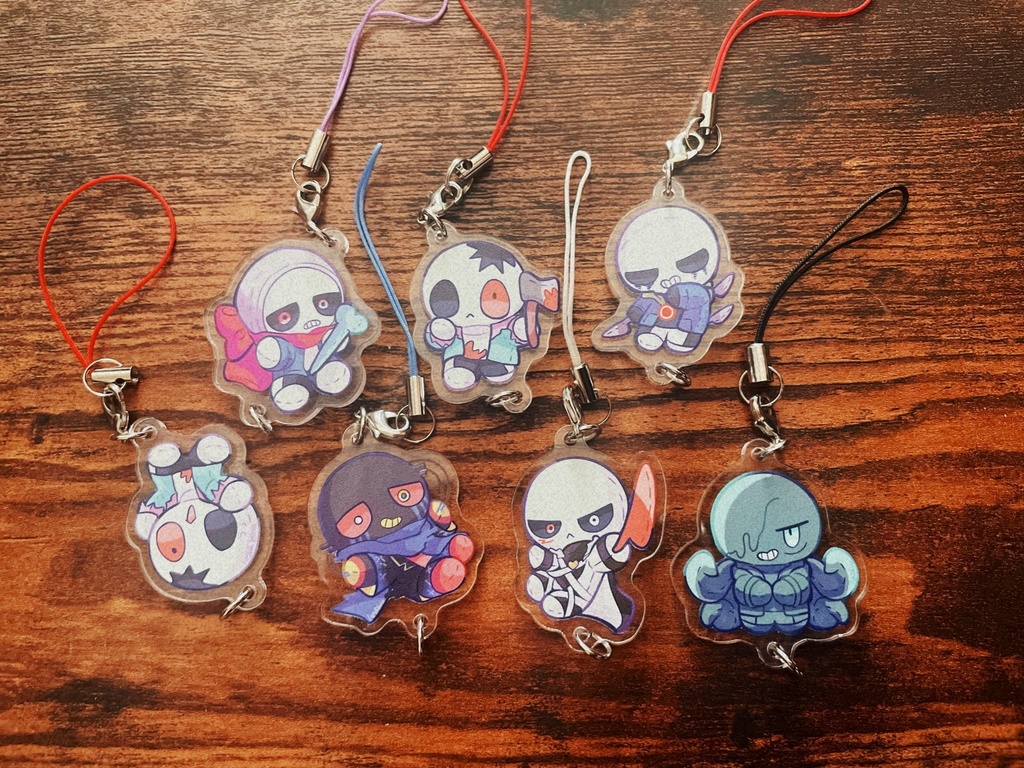 闇AUぬいミニアクキー コンプリートセット - logbox - BOOTH