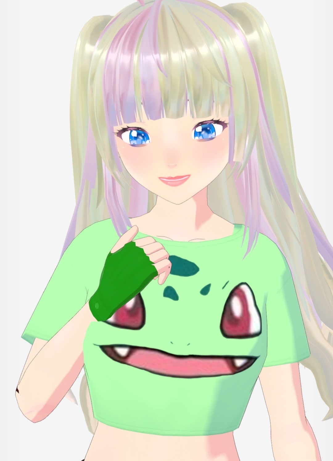 Vroid pokemon crop tshirt - sunnylucy - BOOTH