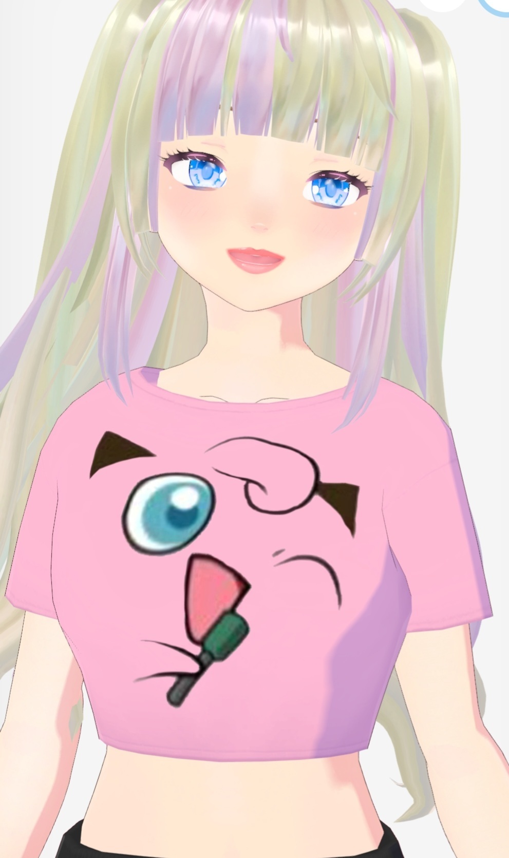 Vroid pokemon crop tshirt - sunnylucy - BOOTH