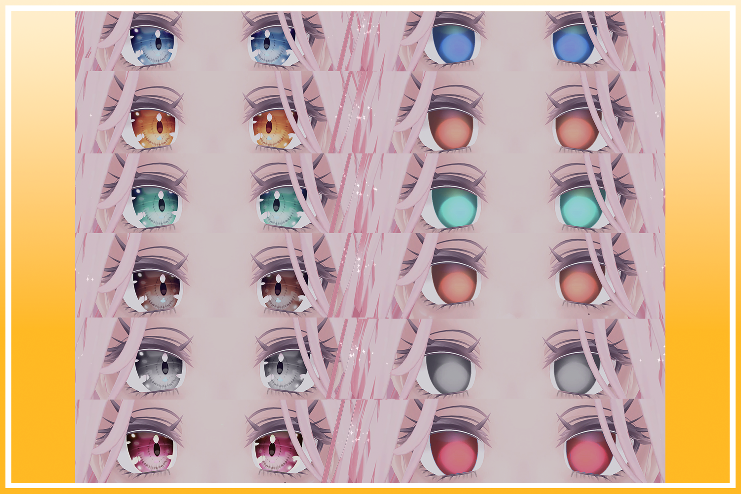 【VRChat】一二三 Selestia makeup & eyes texture - 123shop - BOOTH