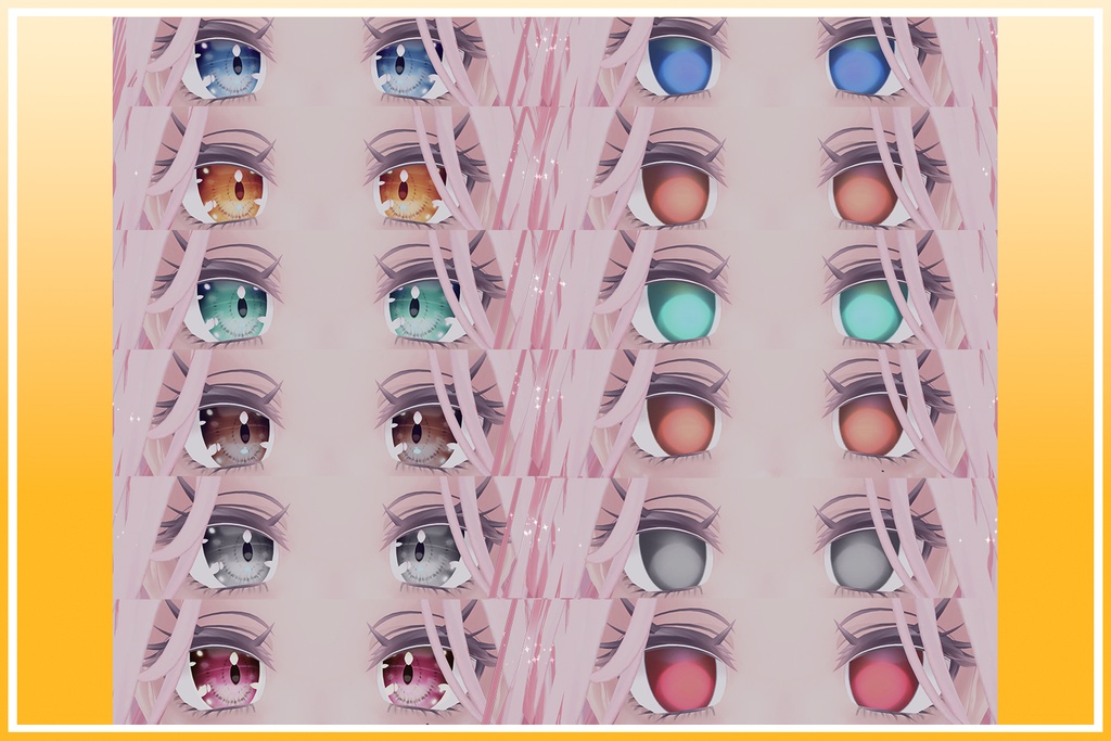 【VRChat】一二三 Selestia makeup & eyes texture - 123shop - BOOTH