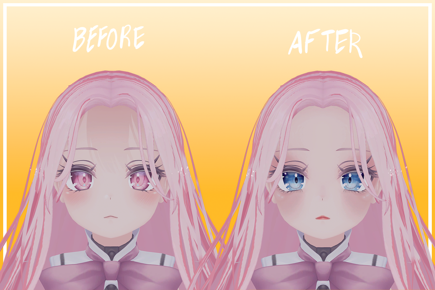 【VRChat】一二三 Selestia makeup & eyes texture - 123shop - BOOTH