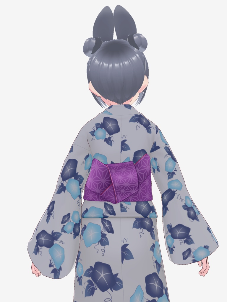 [Free VRoid Model] Blue Rabbit Model - junebunnyyy - BOOTH