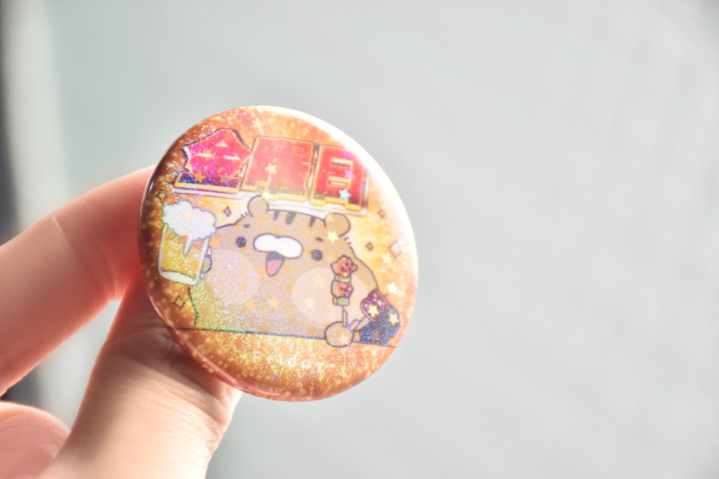 社畜缶バッジガチャ - りすはむず！ - BOOTH