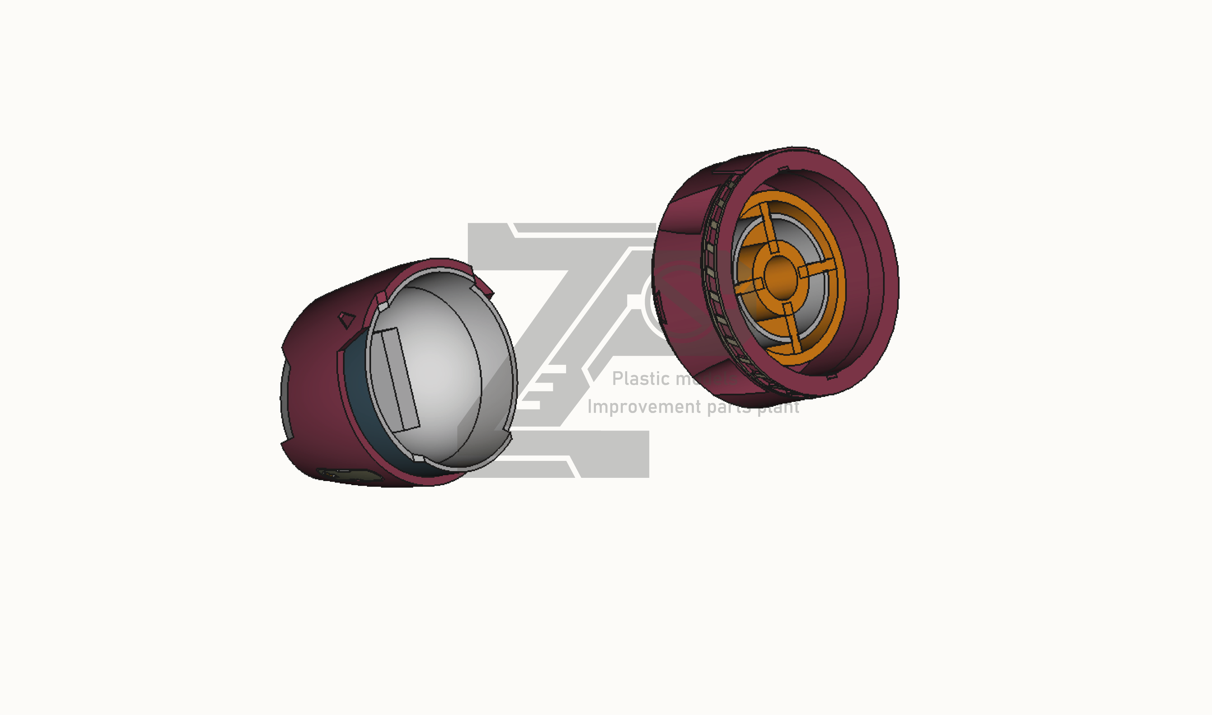 MG ズゴック用 バックパック拡張キット - ZEOPLANT - BOOTH