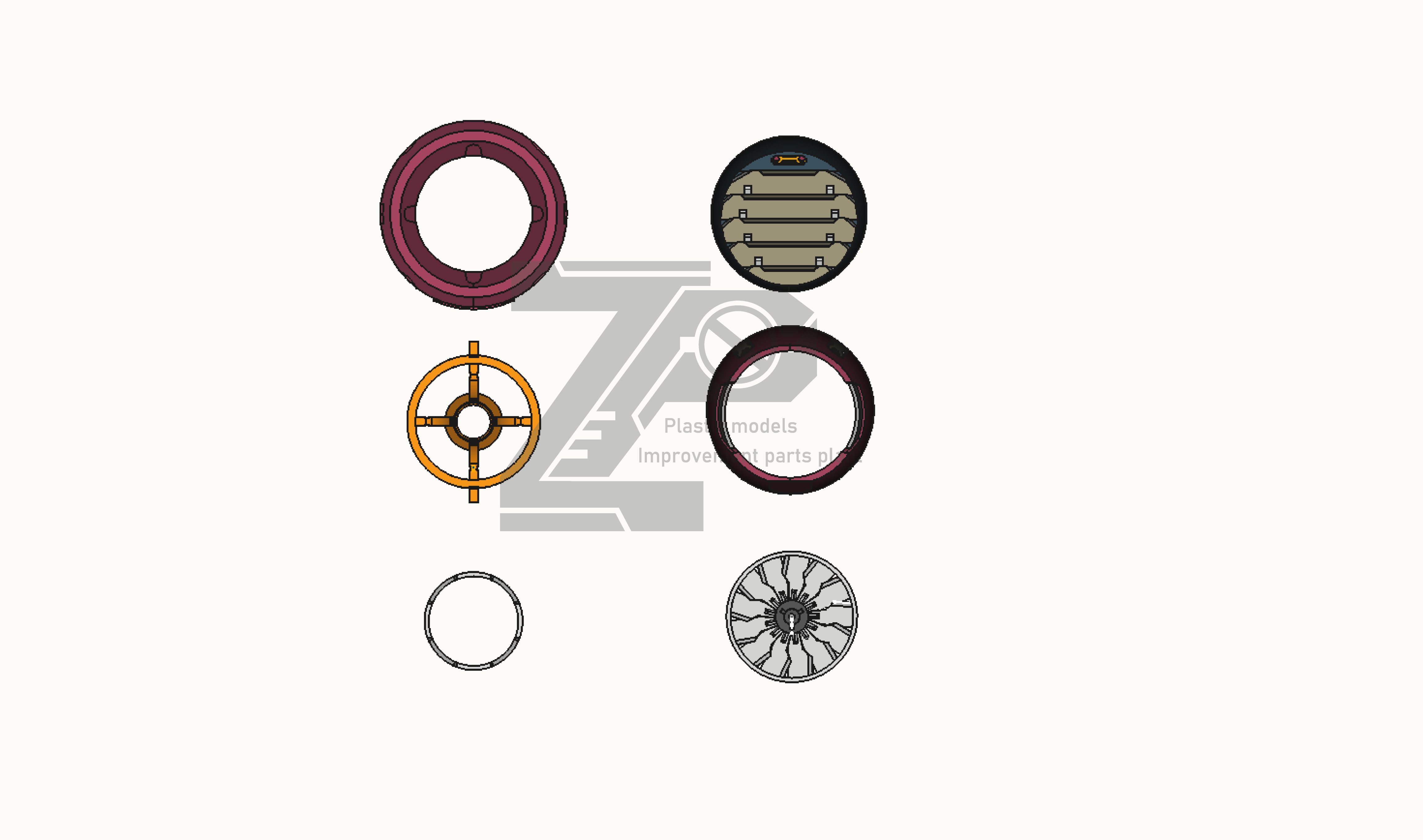 MG ズゴック用 バックパック拡張キット - ZEOPLANT - BOOTH