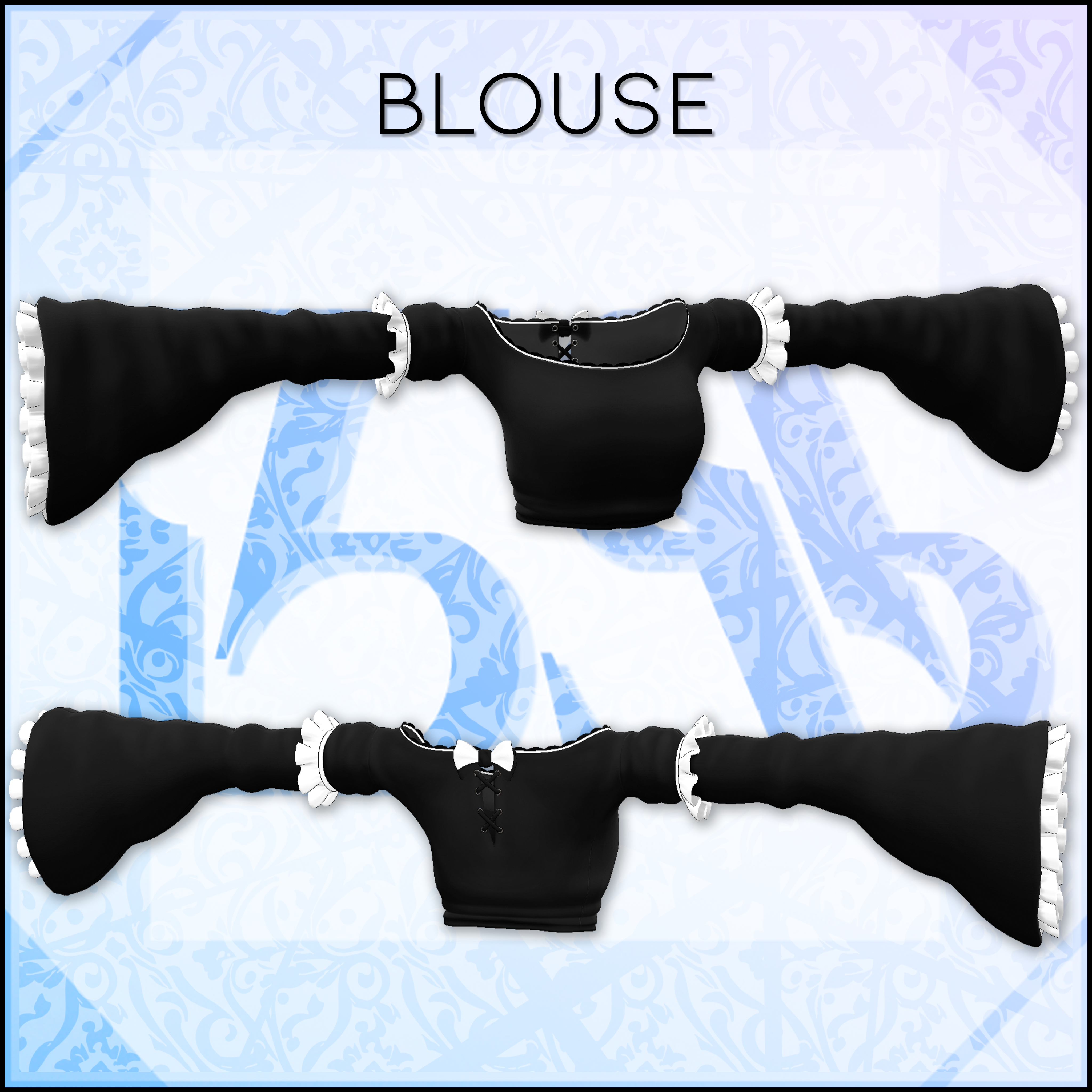 【VRChat用3Dモデル】マヌカ専用メイド服｜Manuka Maid Outfit - BahaShop - BOOTH