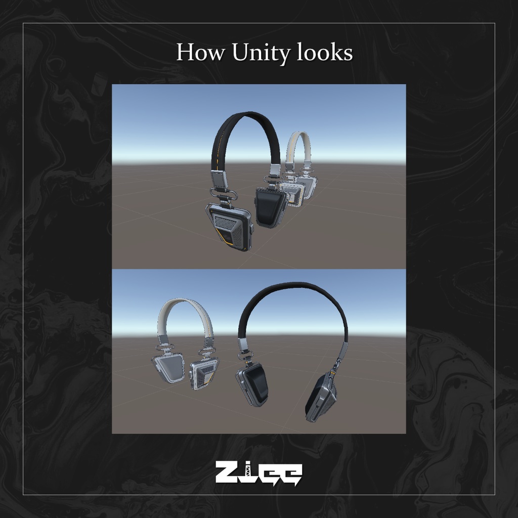 サイバーパンクヘッドフォン [Cyberpunk Headphone] - Ziggurat(ジグラート) - BOOTH