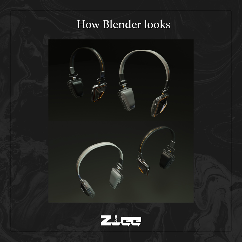 サイバーパンクヘッドフォン [Cyberpunk Headphone] - Ziggurat(ジグラート) - BOOTH