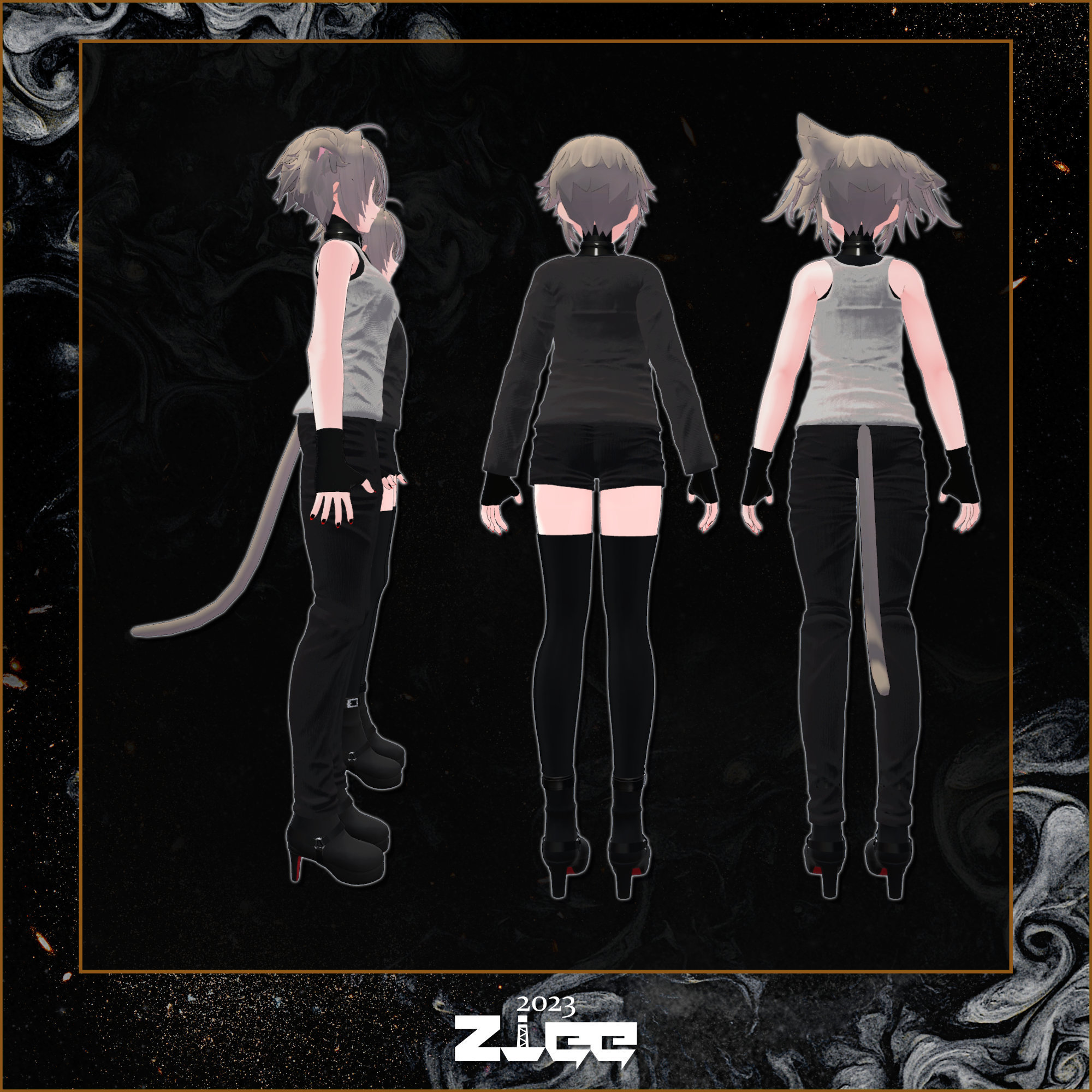 Zange_casual set - Ziggurat(ジグラート) - BOOTH