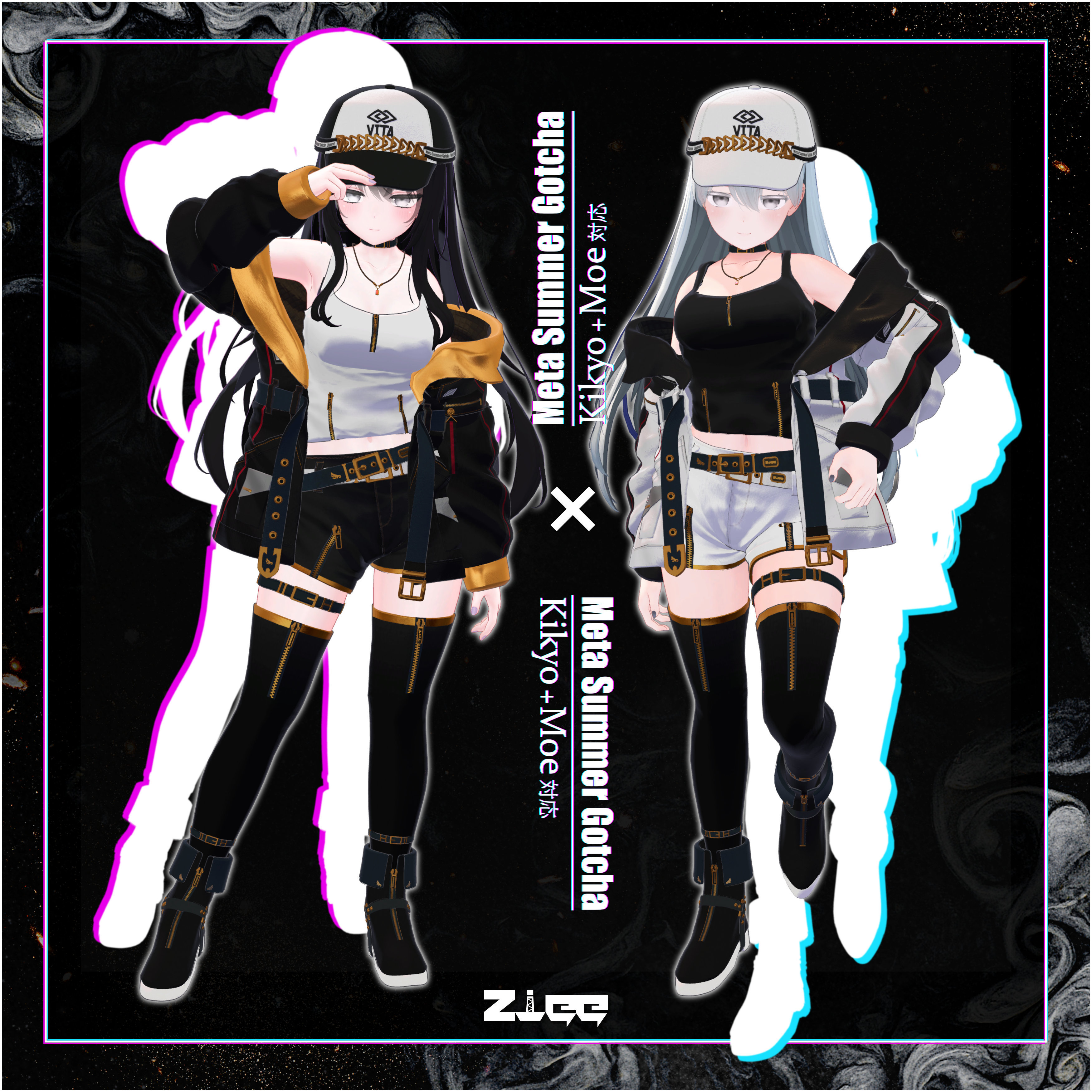 Meta Summer Gotcha(Kikyo,Moe) - Ziggurat(ジグラート) - BOOTH
