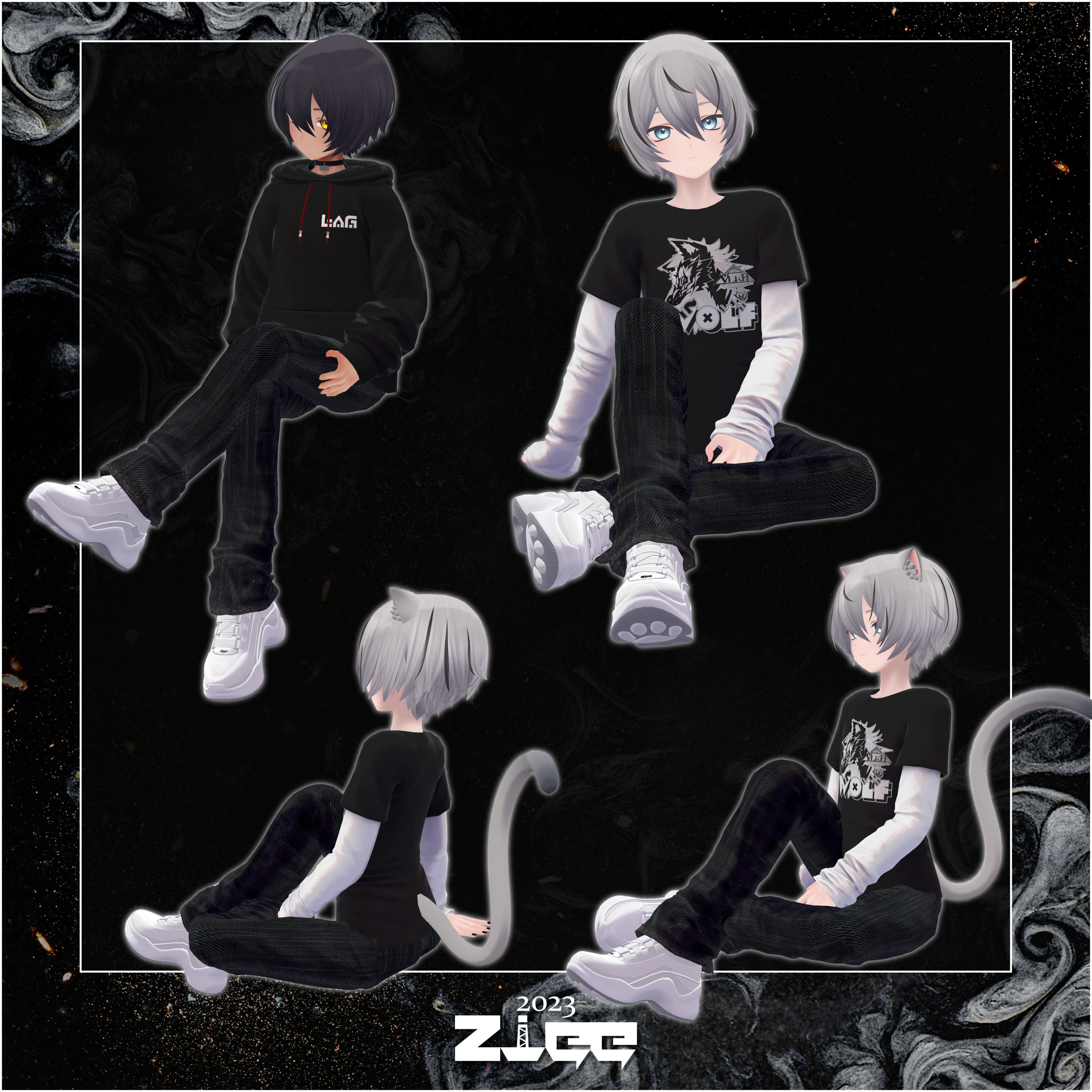 Zigg_Hoodie / Zigg_Shirts(kuuta対応) - Ziggurat(ジグラート) - BOOTH