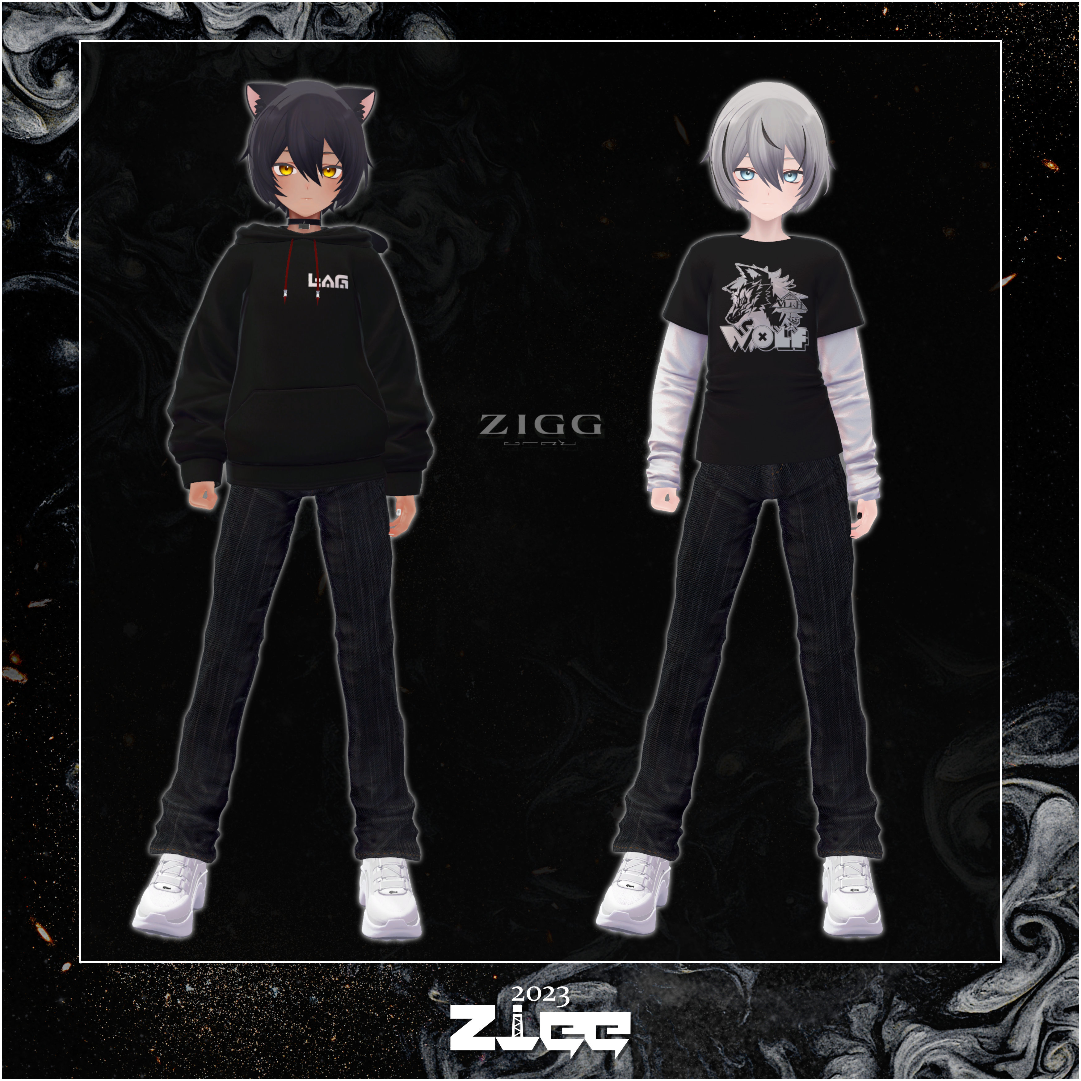 Zigg_Hoodie / Zigg_Shirts(kuuta対応) - Ziggurat(ジグラート) - BOOTH