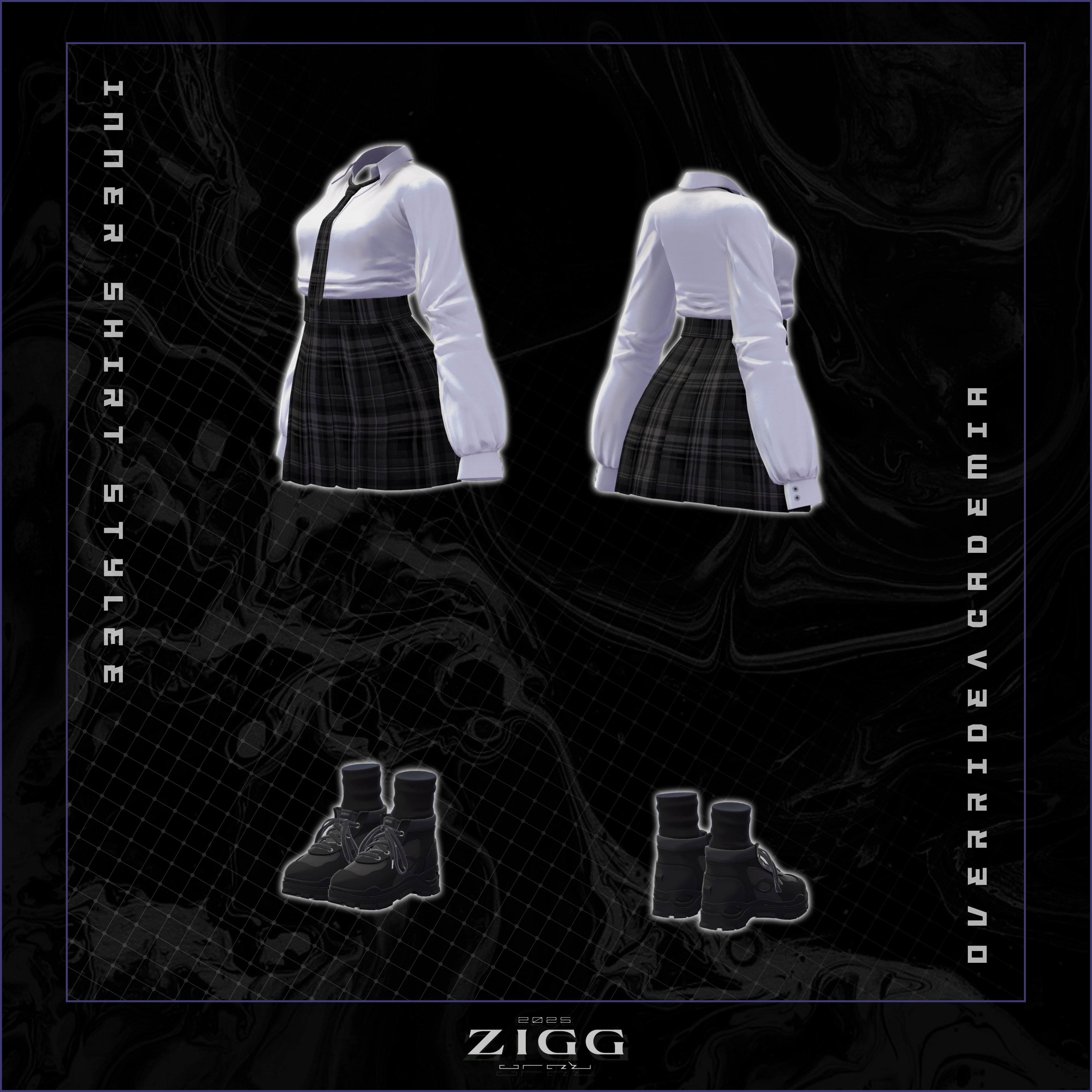 学園服Override Academia(3アバター対応) - Ziggurat(ジグラート) - BOOTH