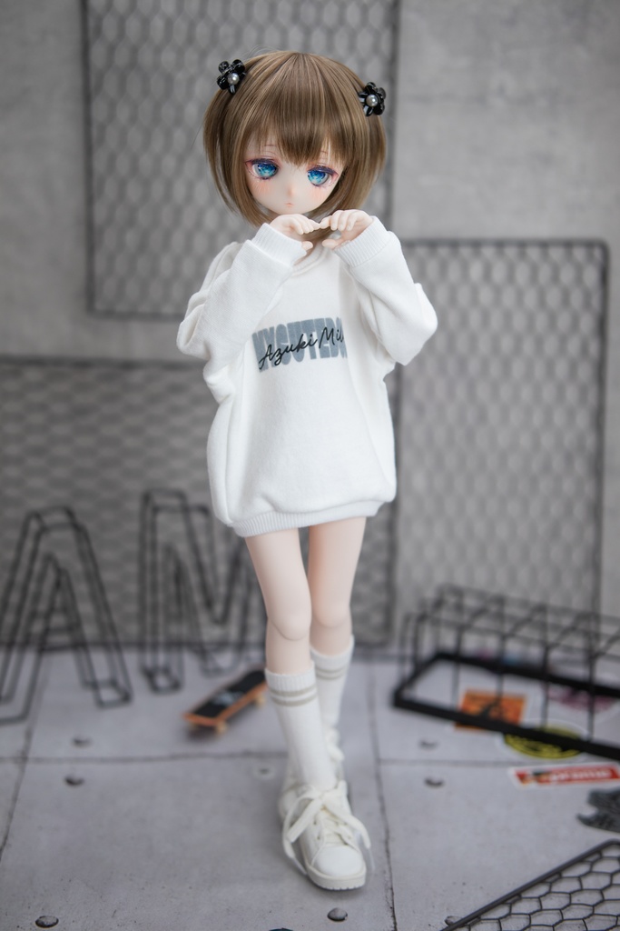 MDD（S .M.L胸）もちあし SDM size ロゴトレーナー - AzukiMilk - BOOTH