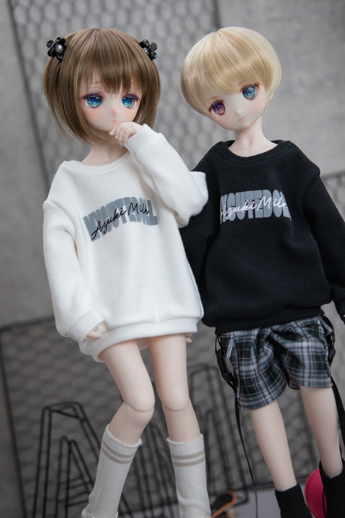 MDD（S .M.L胸）もちあし SDM size ロゴトレーナー - AzukiMilk - BOOTH