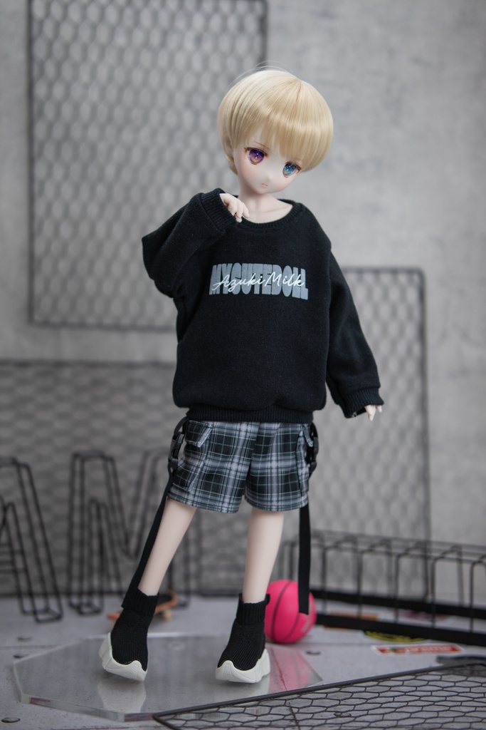 MDD（S .M.L胸）もちあし SDM size ロゴトレーナー - AzukiMilk - BOOTH