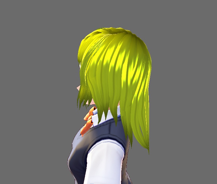 Vroid Blonde hair preset - lunanyan - BOOTH