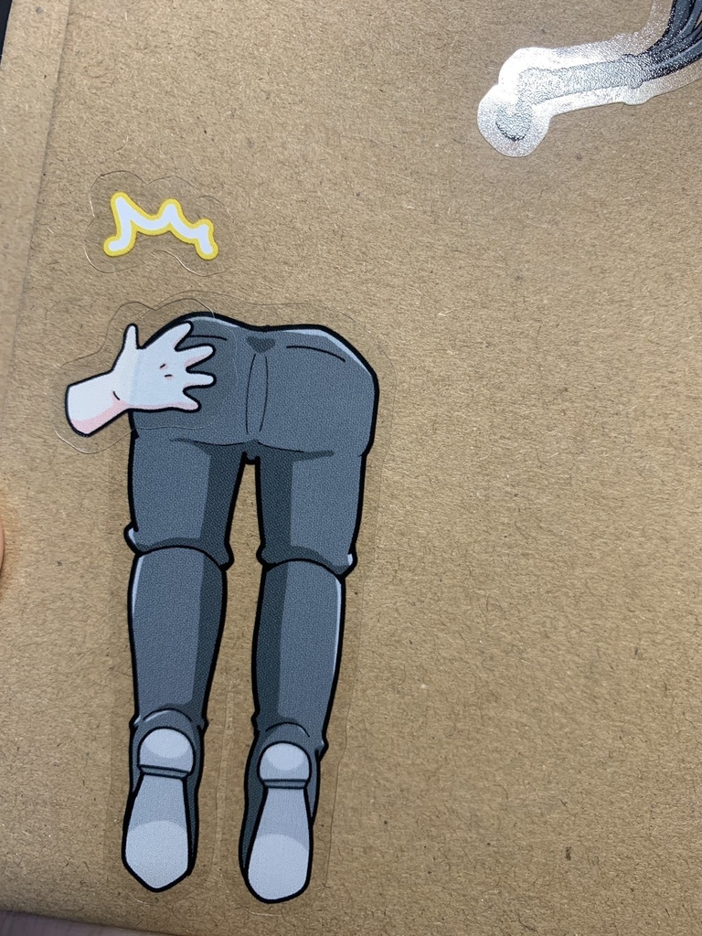 ひよこの壁尻ぺんぺんシール - marimogaba-n - BOOTH