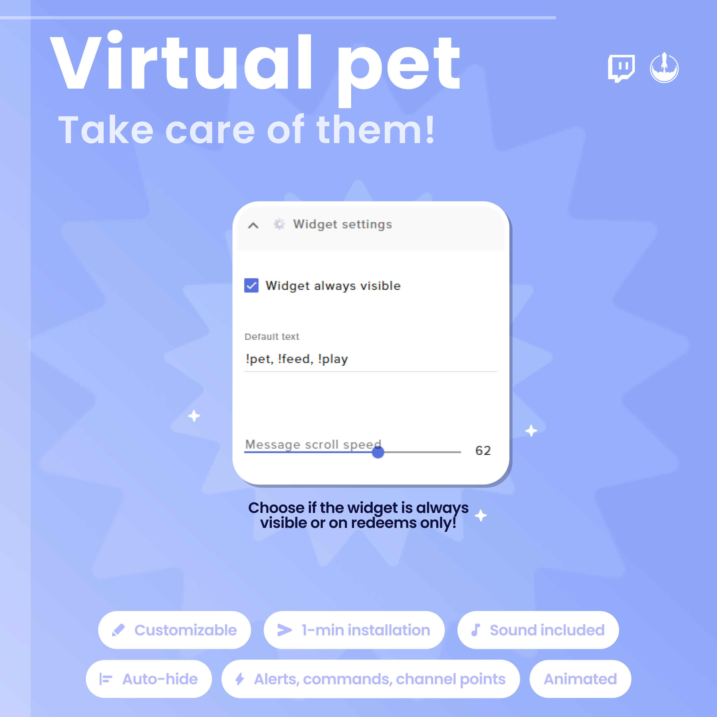 Animated Pixel Art Twitch Cat Pet Widget: Twitch Stream Overlay ...