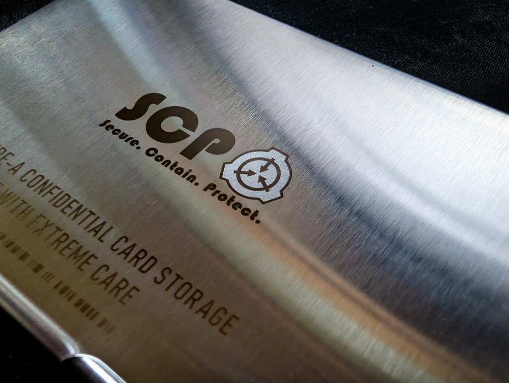 【SCP財団】 職員用名刺保管ケース - 幻想百貨店 / Rigune - BOOTH