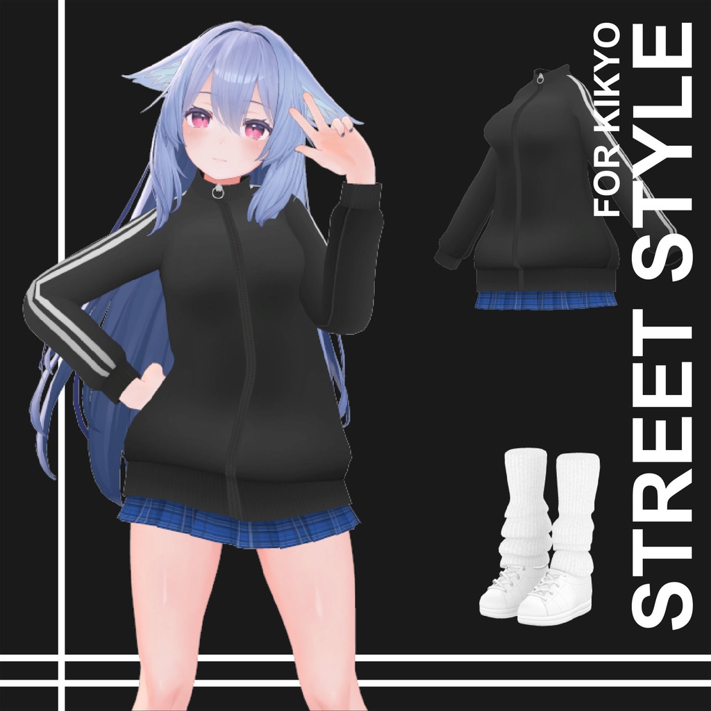 【桔梗用】 ストリートスタイルセット Street Style Set - For Kikyo - AVVI - BOOTH