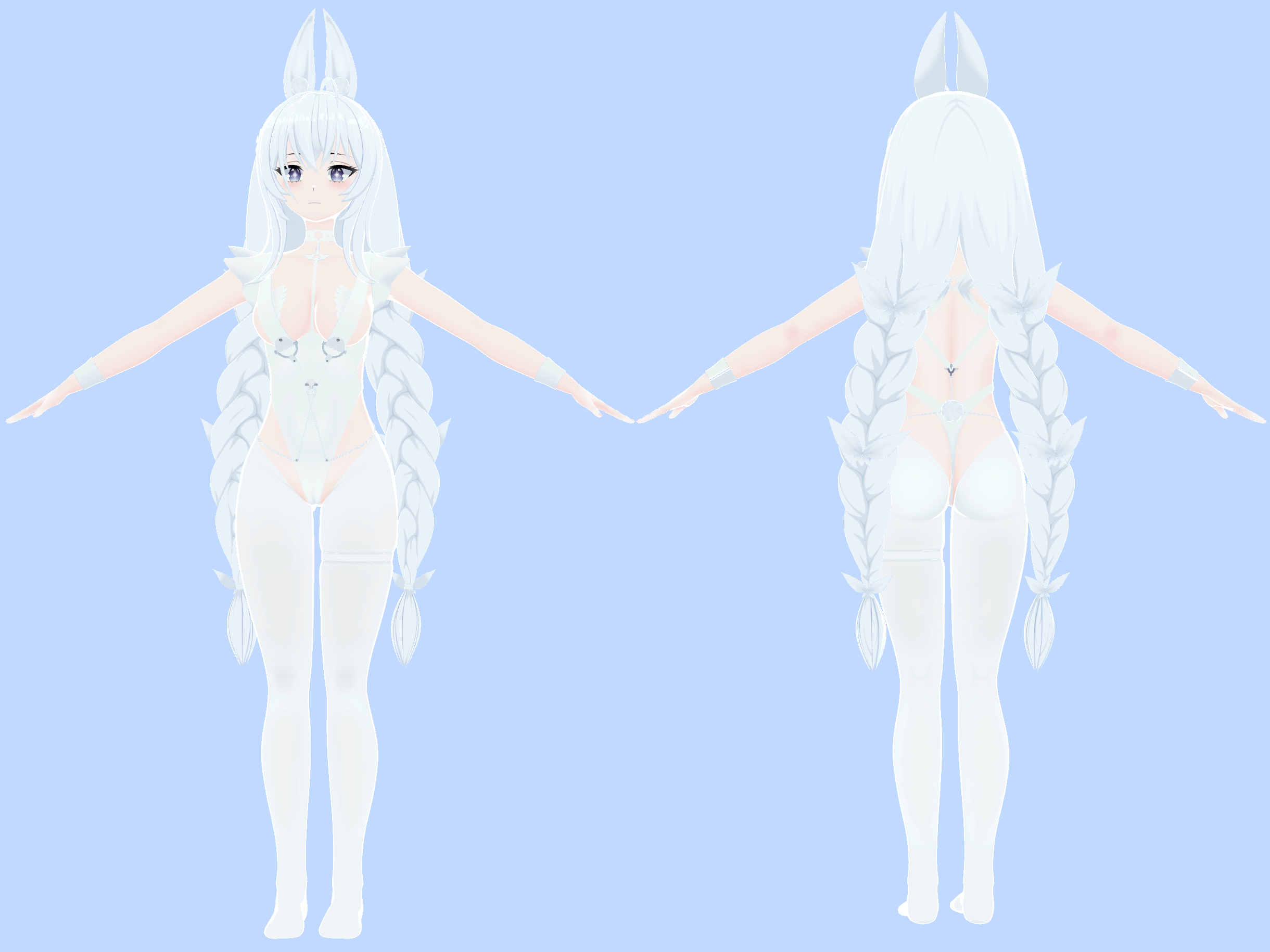Le Malin Azur Lane Adult Ver. NSFW VRC VSF 3D Model - RiggedArt - BOOTH