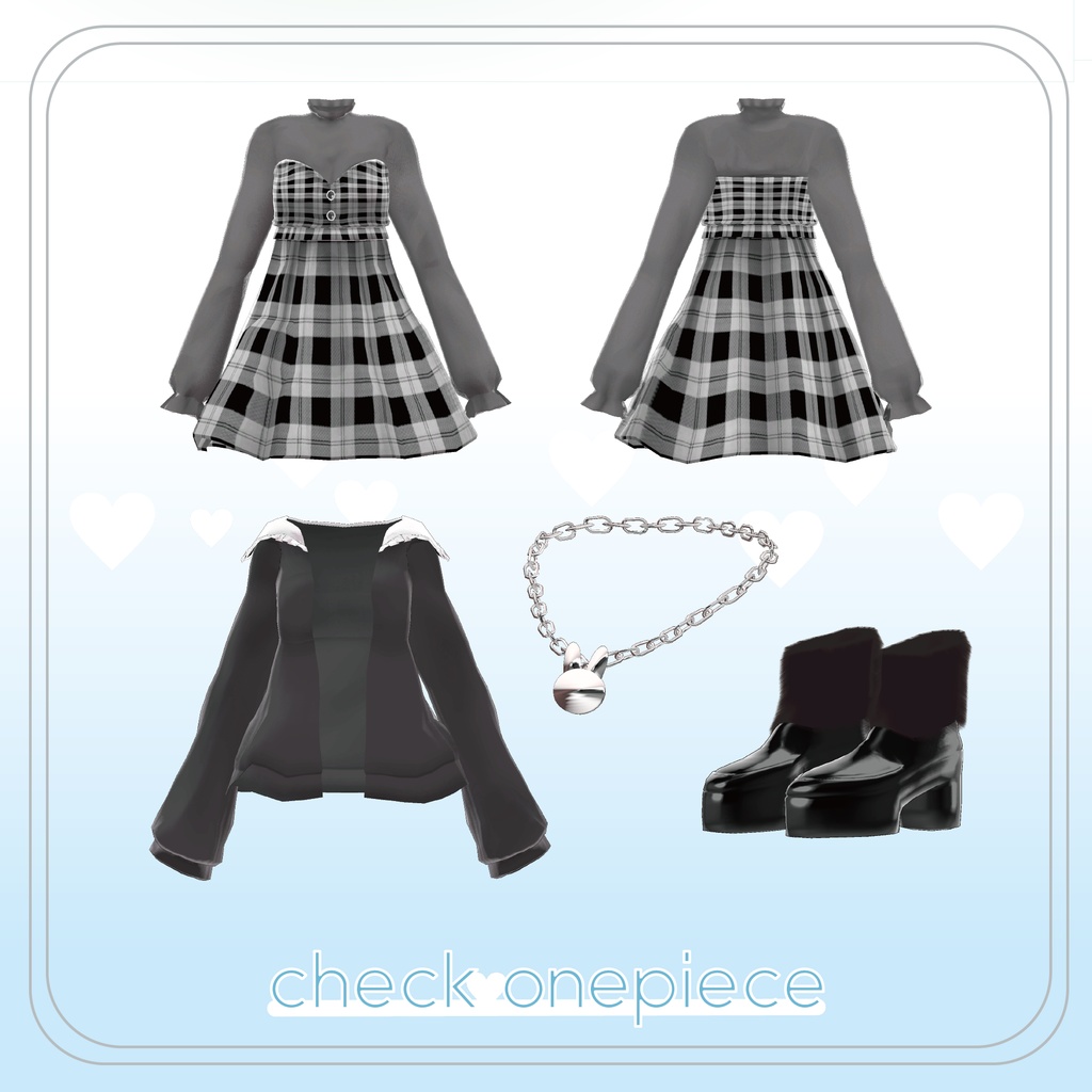 ちぇっくわんぴーす【こまどあばたー】 - 441 - BOOTH