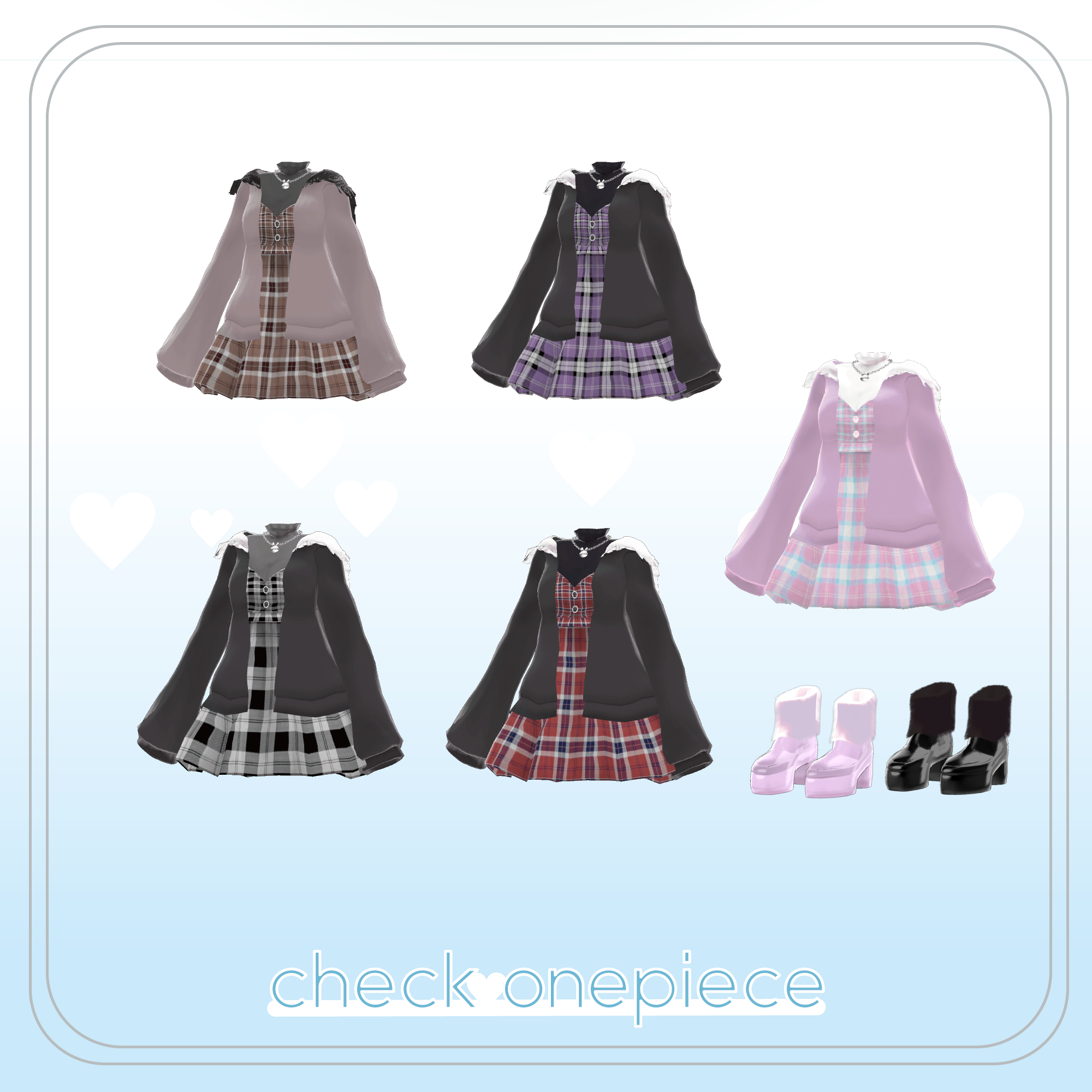 ちぇっくわんぴーす【こまどあばたー】 - 441 - BOOTH