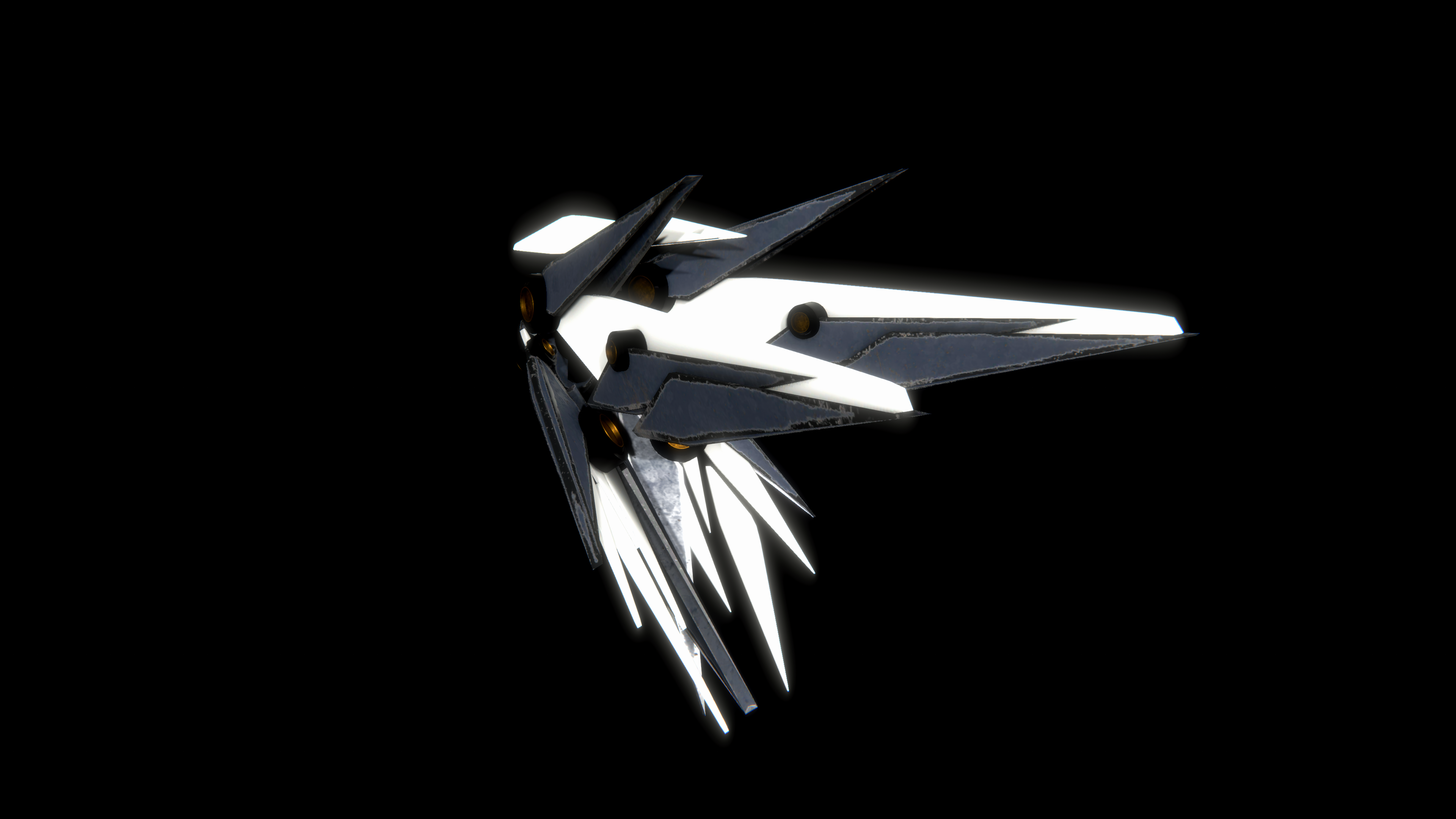FBX File)Meka_Wing - yep - BOOTH