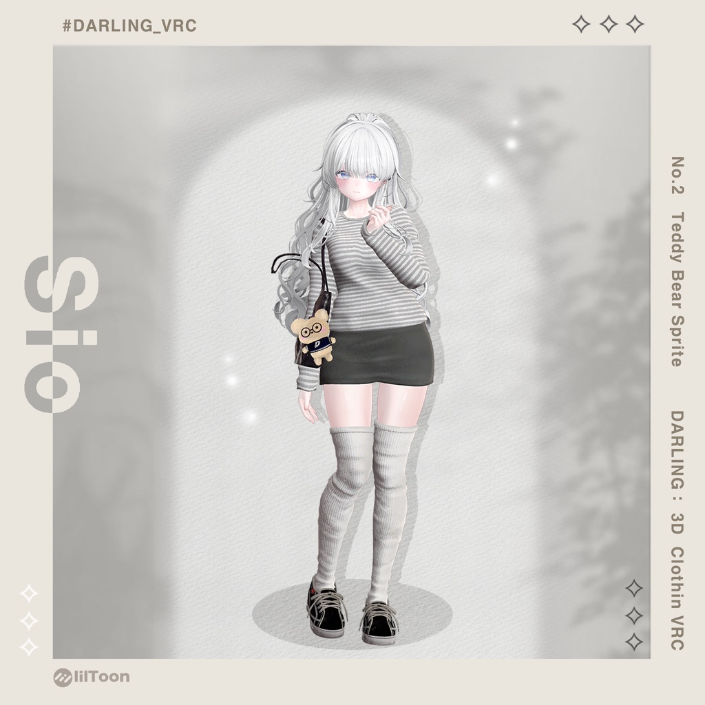 Teddy Bear Sprite [14 Avatars] - DARLING CLOTHING - BOOTH