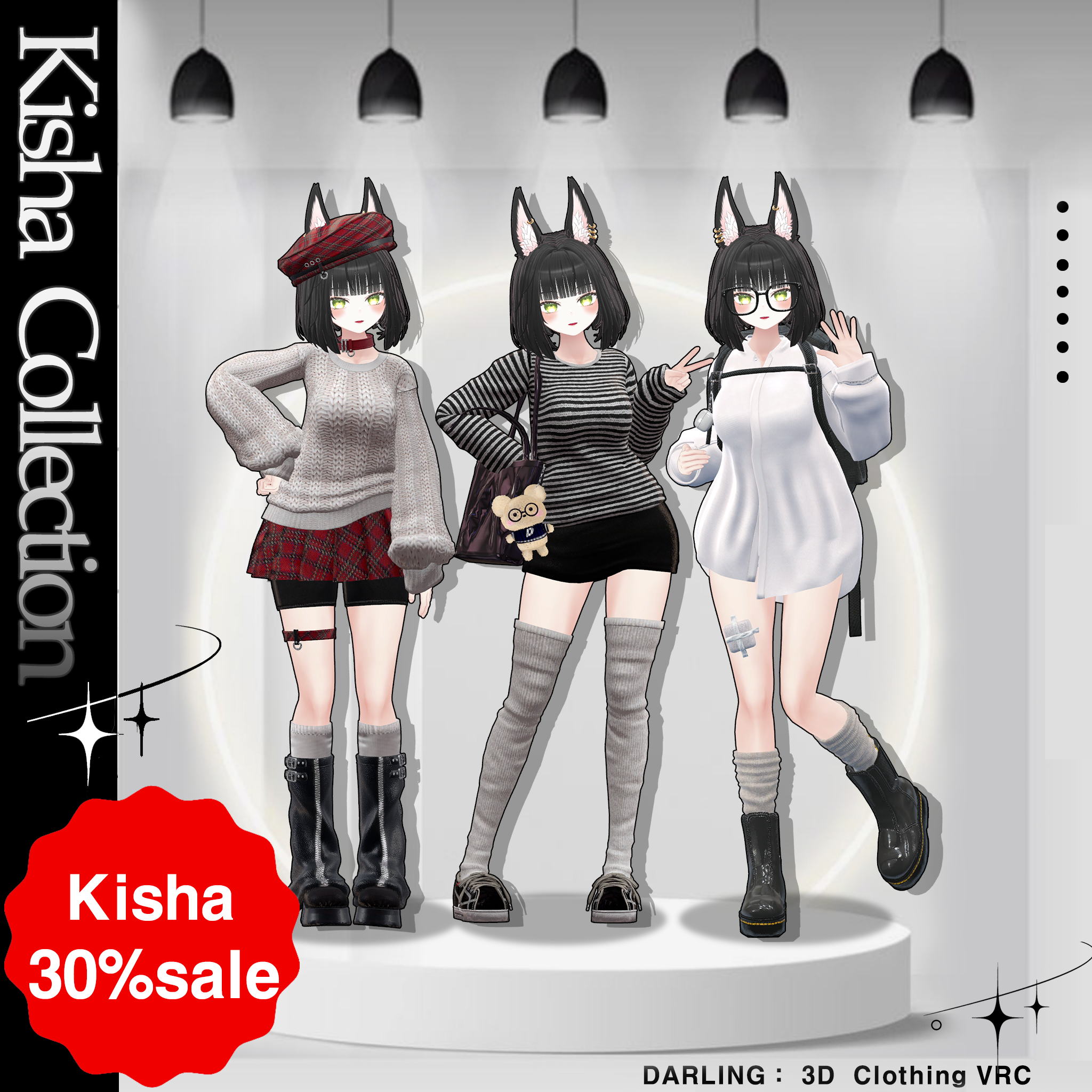 30% SALE中 Kisha Update - DARLING CLOTHING - BOOTH