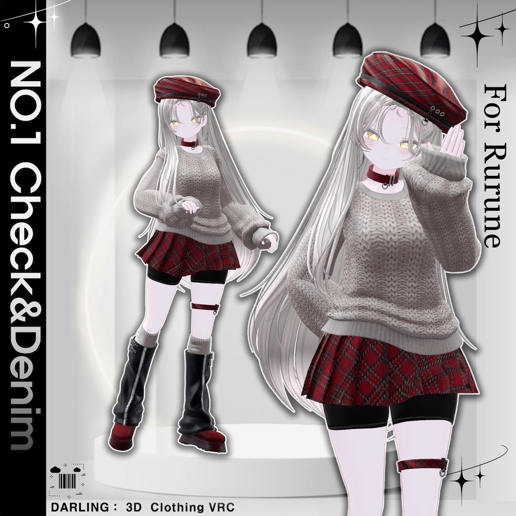 5 Set Full Pack Sall 中 Rurune [Update] - DARLING CLOTHING - BOOTH