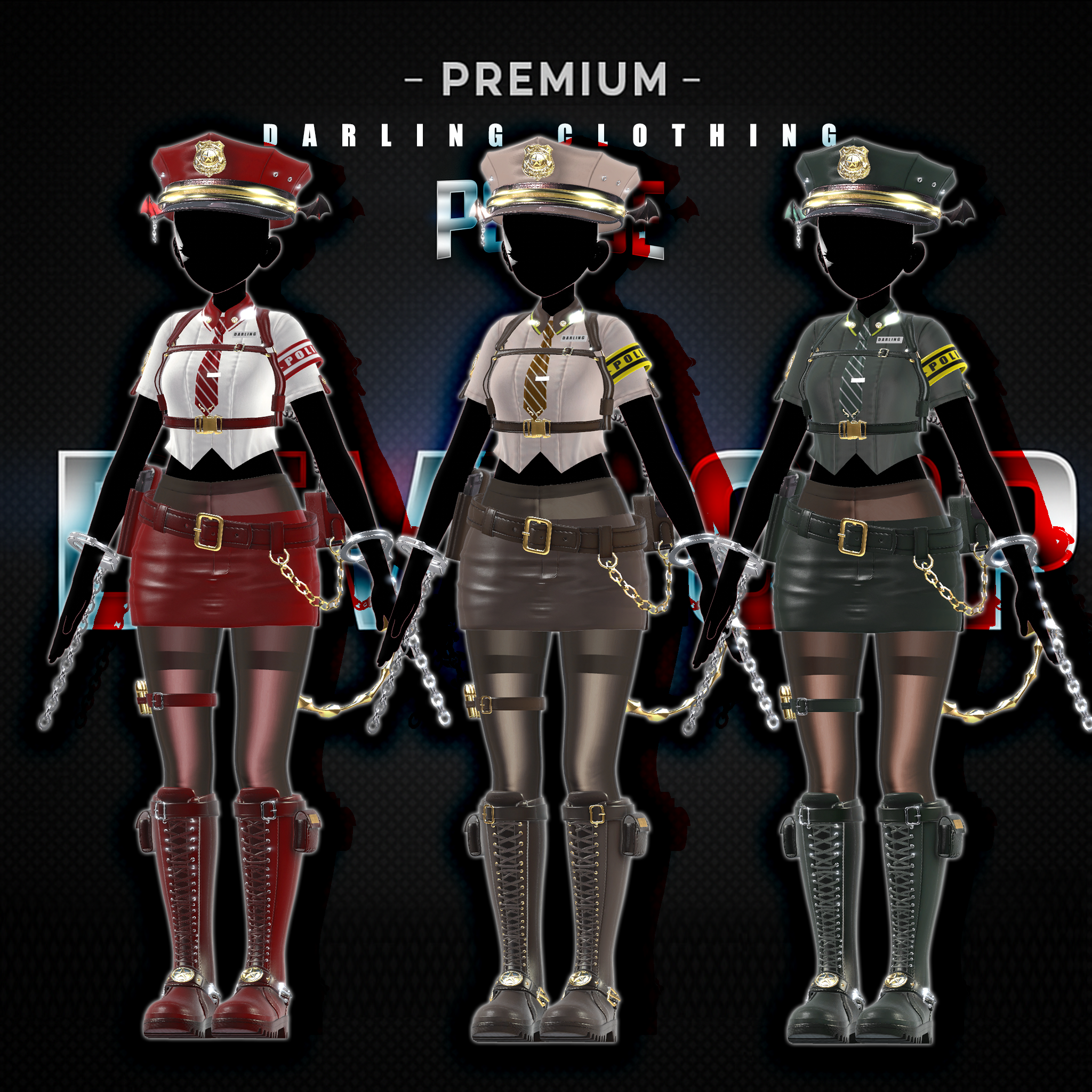 Devil Cop [18Avatars] + ICHIGO Update - DARLING CLOTHING - BOOTH