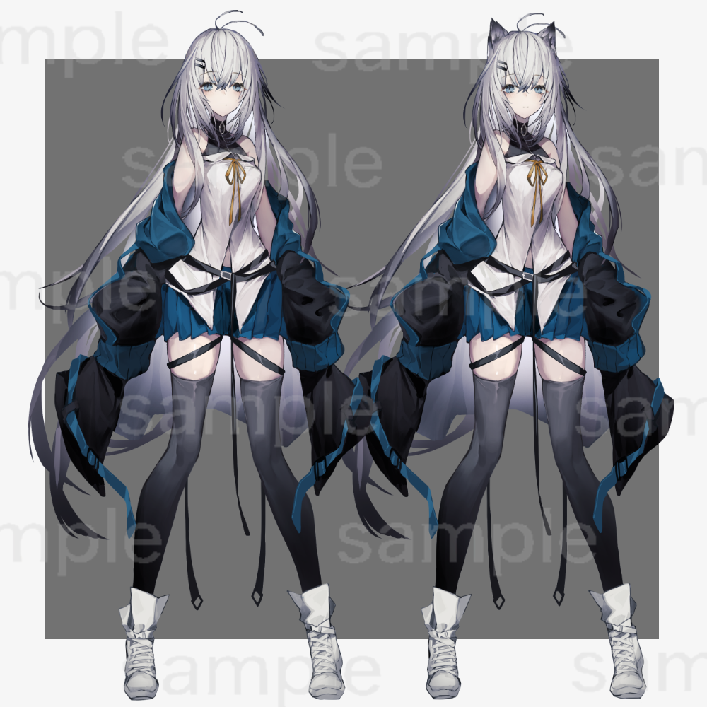 立ち絵素材01 猫耳少女 - moff - BOOTH