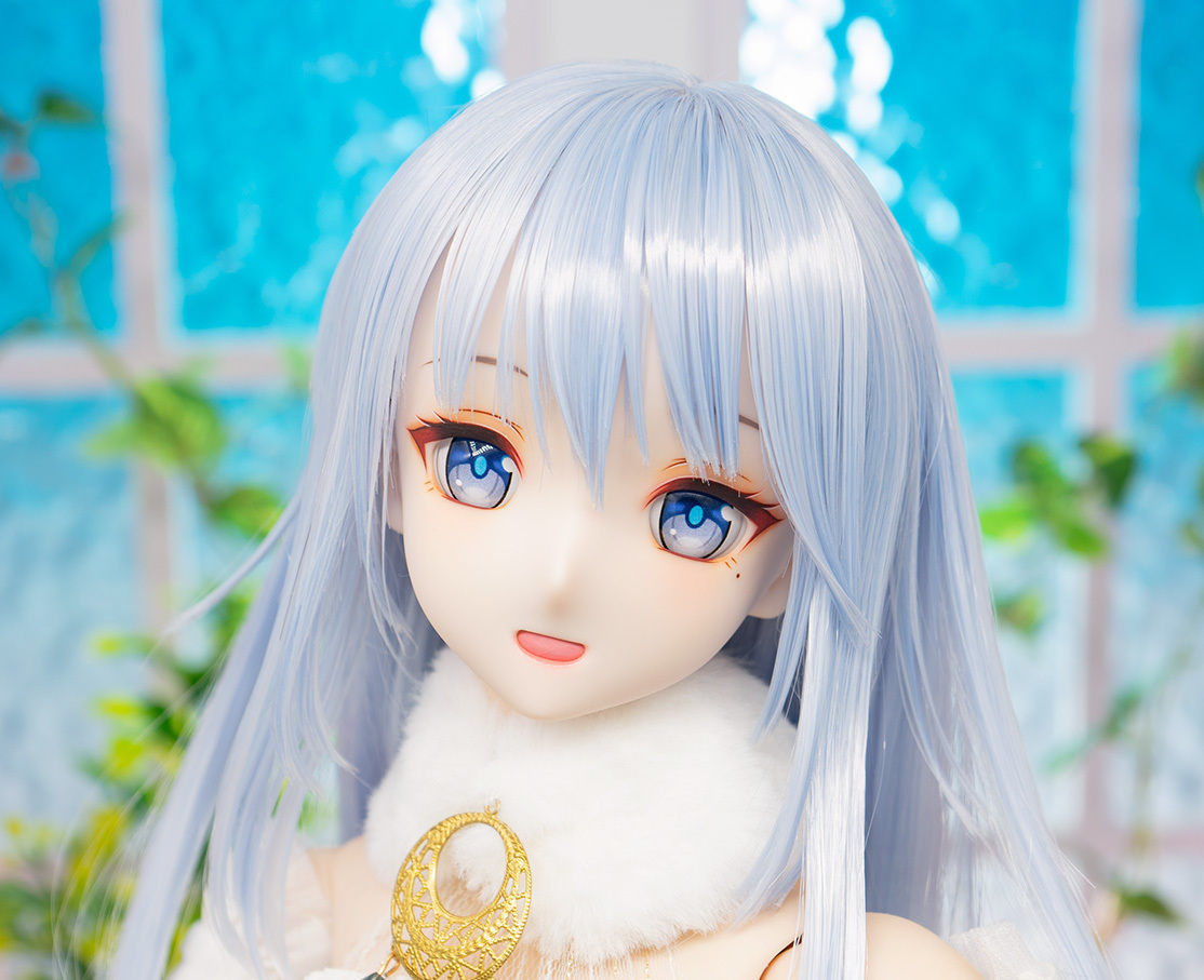 Was sold ★ [KK WORKSHOP] NO.374(原神 神里綾華 風) DDH-09 セミホワイト肌カスタムヘッド+アイ - KK Workshop - BOOTH