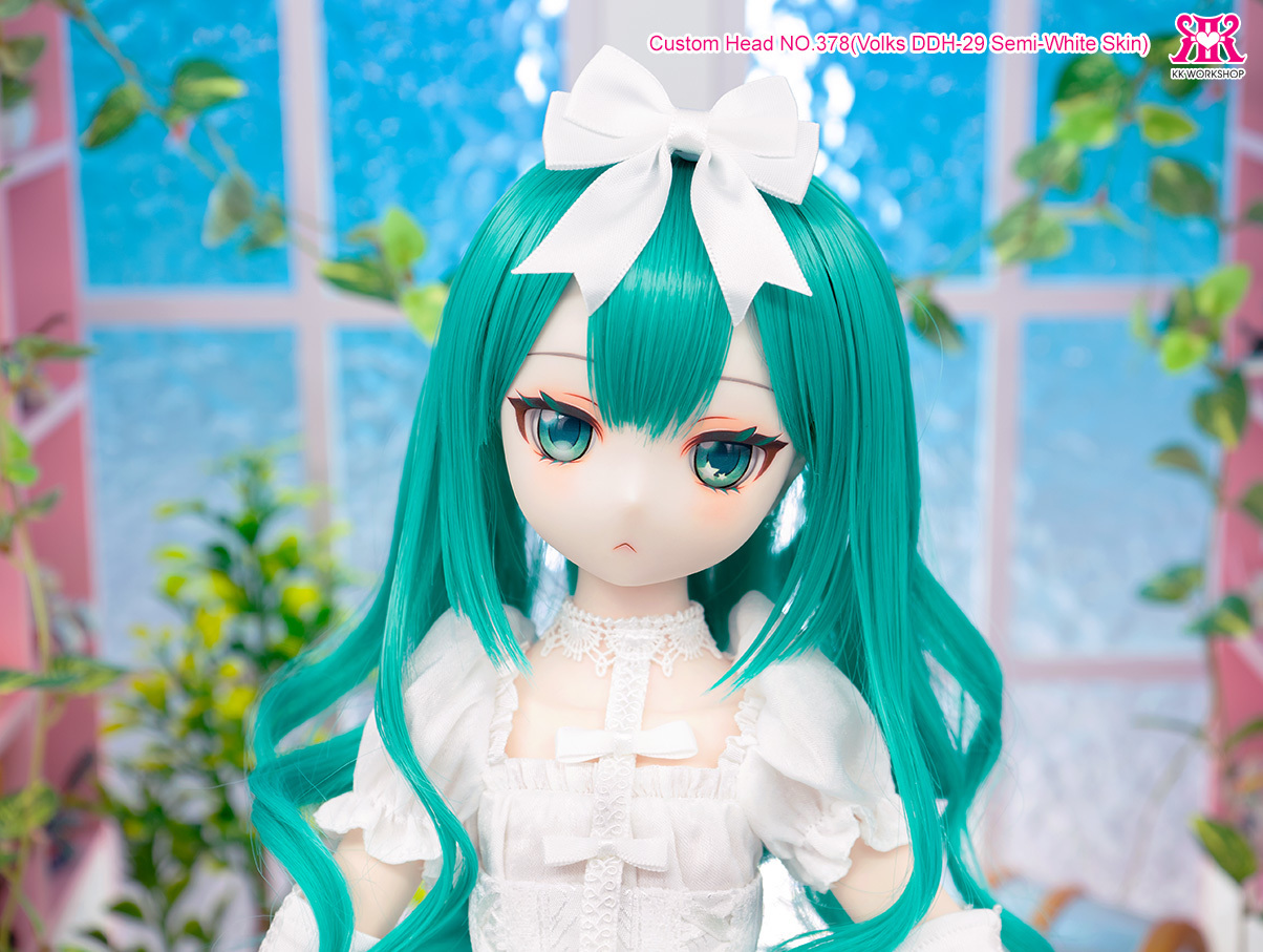 Was sold ★ [KK WORKSHOP] NO.378 DDH-29 セミホワイト肌カスタムヘッド+アイ - KK Workshop - BOOTH