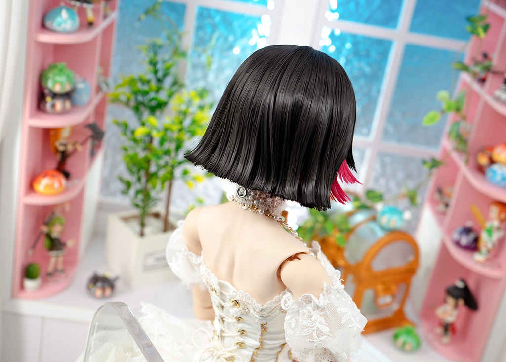 For sell ★ KK Workshop Custom Head NO.390(VOLKS DDH-09 flesh skin + wig + eyes)for DOLLFIE DREAM ...