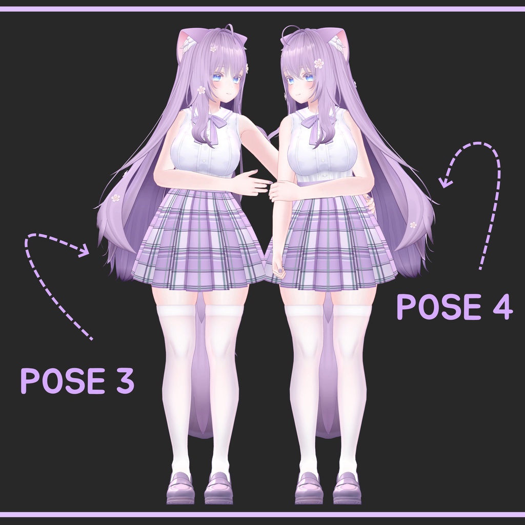 [Free] Pose Set 2 - mic_san - BOOTH