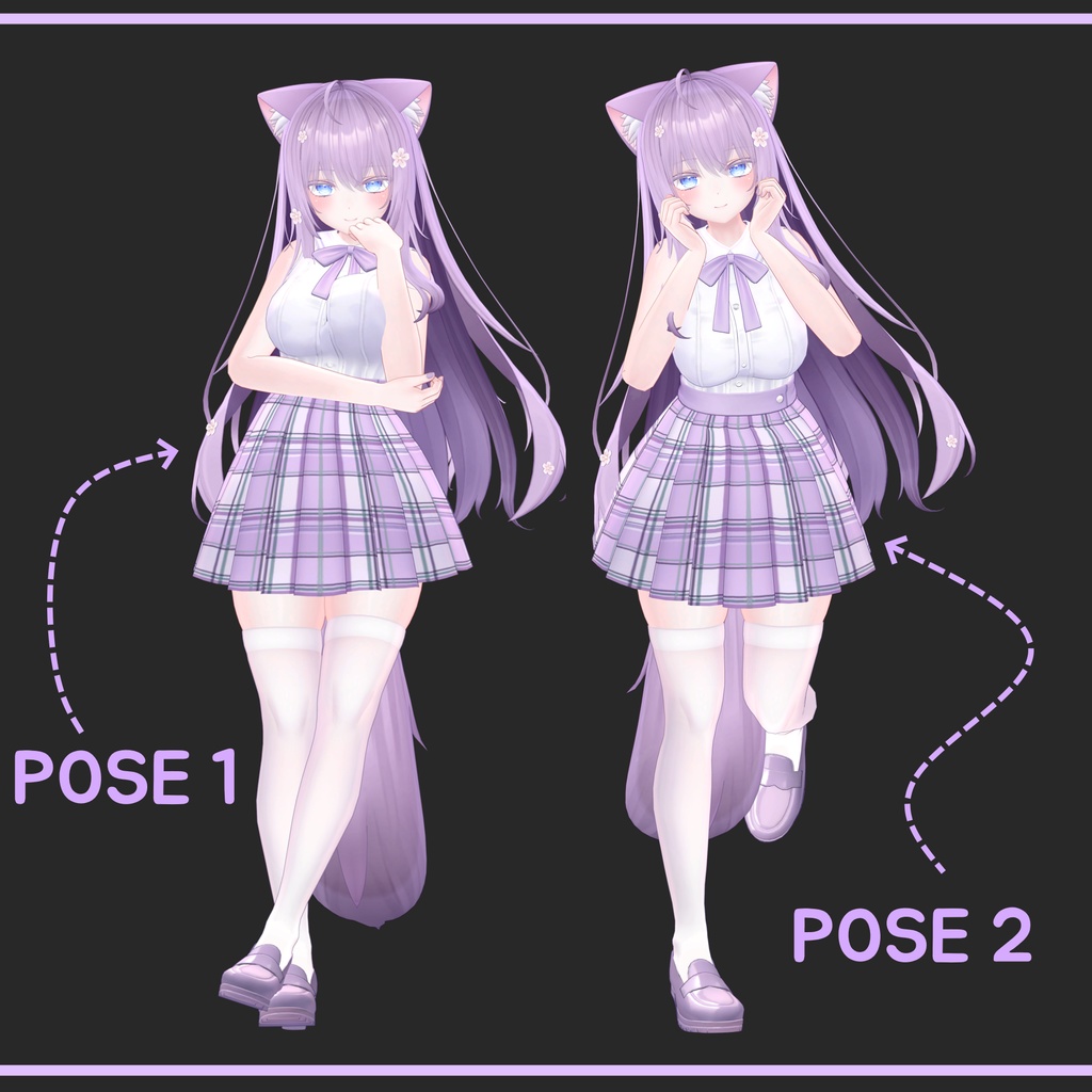 [Free] Pose Set 2 - mic_san - BOOTH