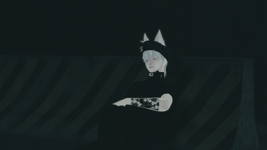 [VRChat] Tattoo 洛花狼藉(낙화낭자) - ☩ 𝕯𝖆𝖗𝖐𝖓𝖊𝖘𝖘 𝕰𝖊𝖗𝖎𝖊 ☩ - BOOTH