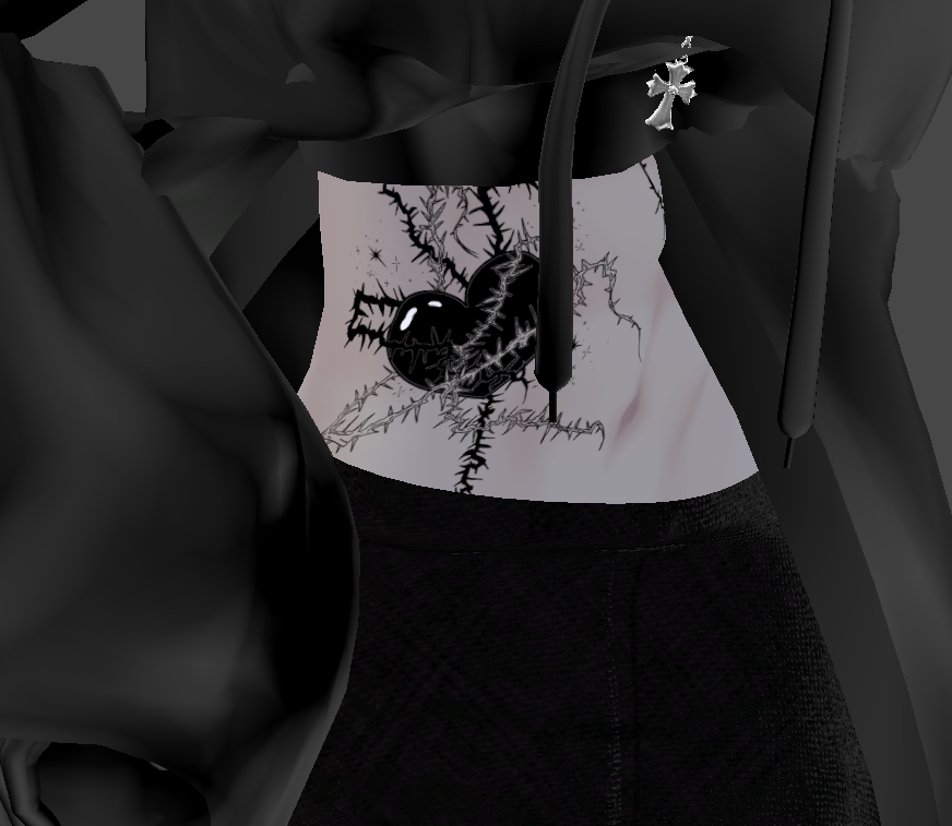 [VRChat] Tattoo 芒刺在背(망자재배) 2set - ☩ 𝕯𝖆𝖗𝖐𝖓𝖊𝖘𝖘 𝕰𝖊𝖗𝖎𝖊 ☩ - BOOTH