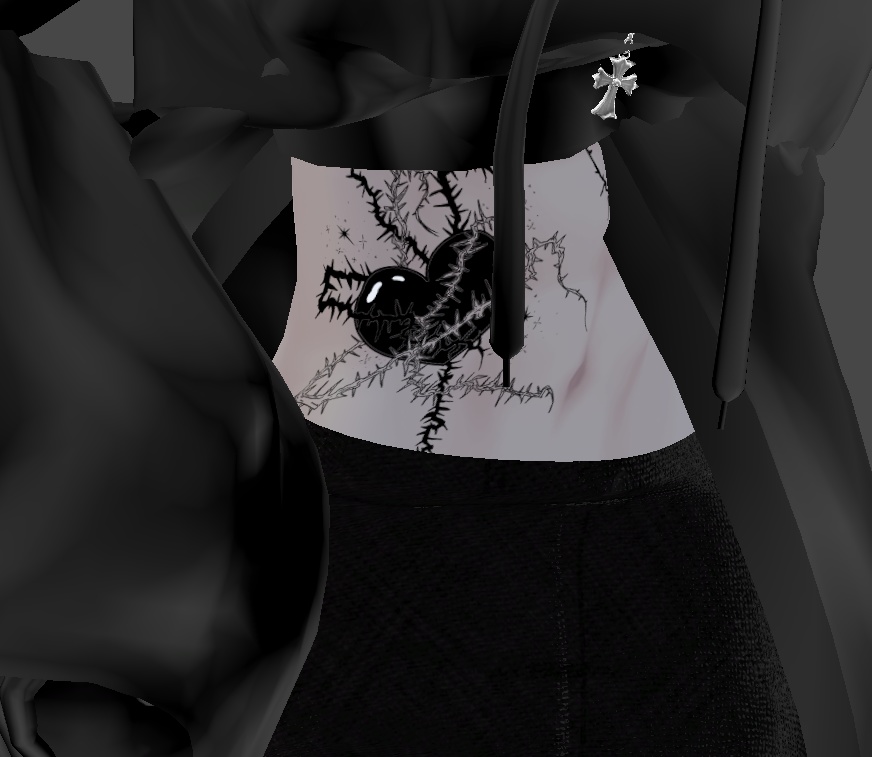[VRChat] Tattoo 芒刺在背(망자재배) 2set - ☩ 𝕯𝖆𝖗𝖐𝖓𝖊𝖘𝖘 𝕰𝖊𝖗𝖎𝖊 ☩ - BOOTH