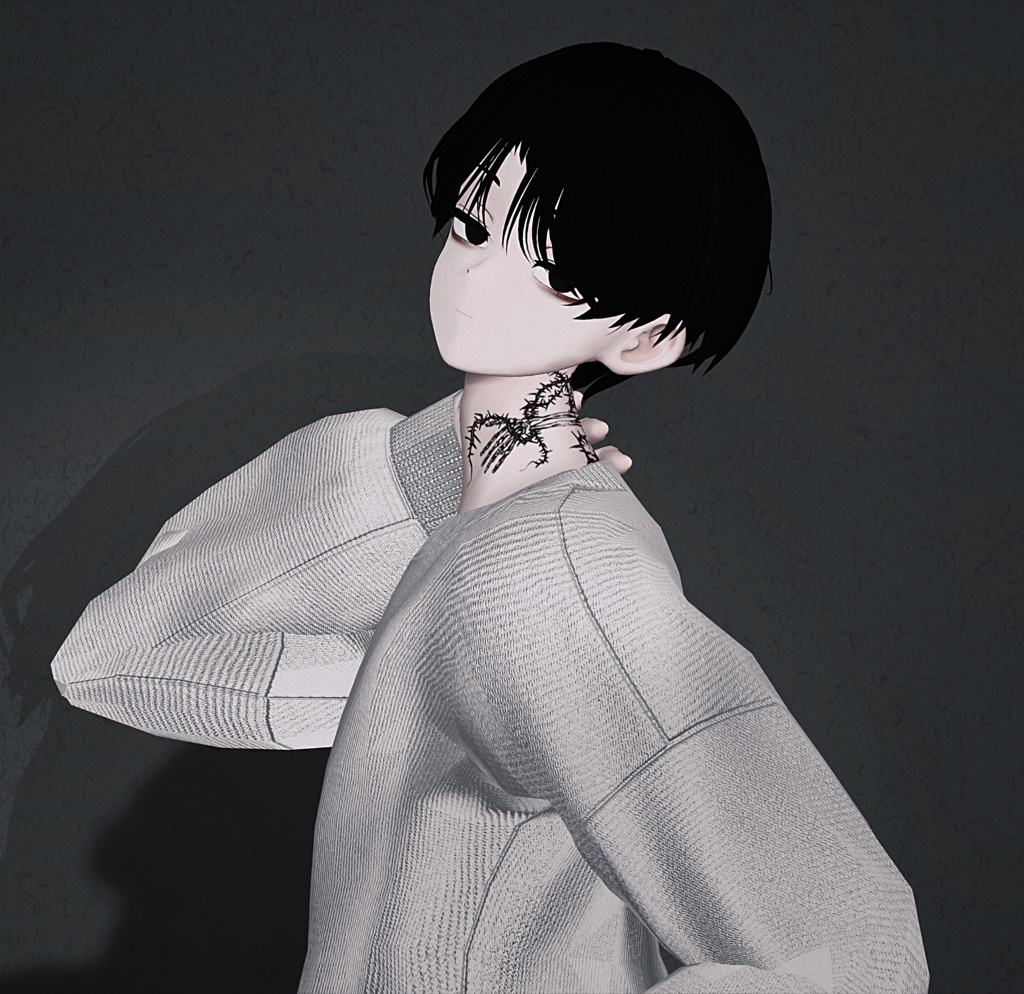 [VRChat] Tattoo 刻肌削骨(각기삭골) 1 - ☩ 𝕯𝖆𝖗𝖐𝖓𝖊𝖘𝖘 𝕰𝖊𝖗𝖎𝖊 ☩ - BOOTH