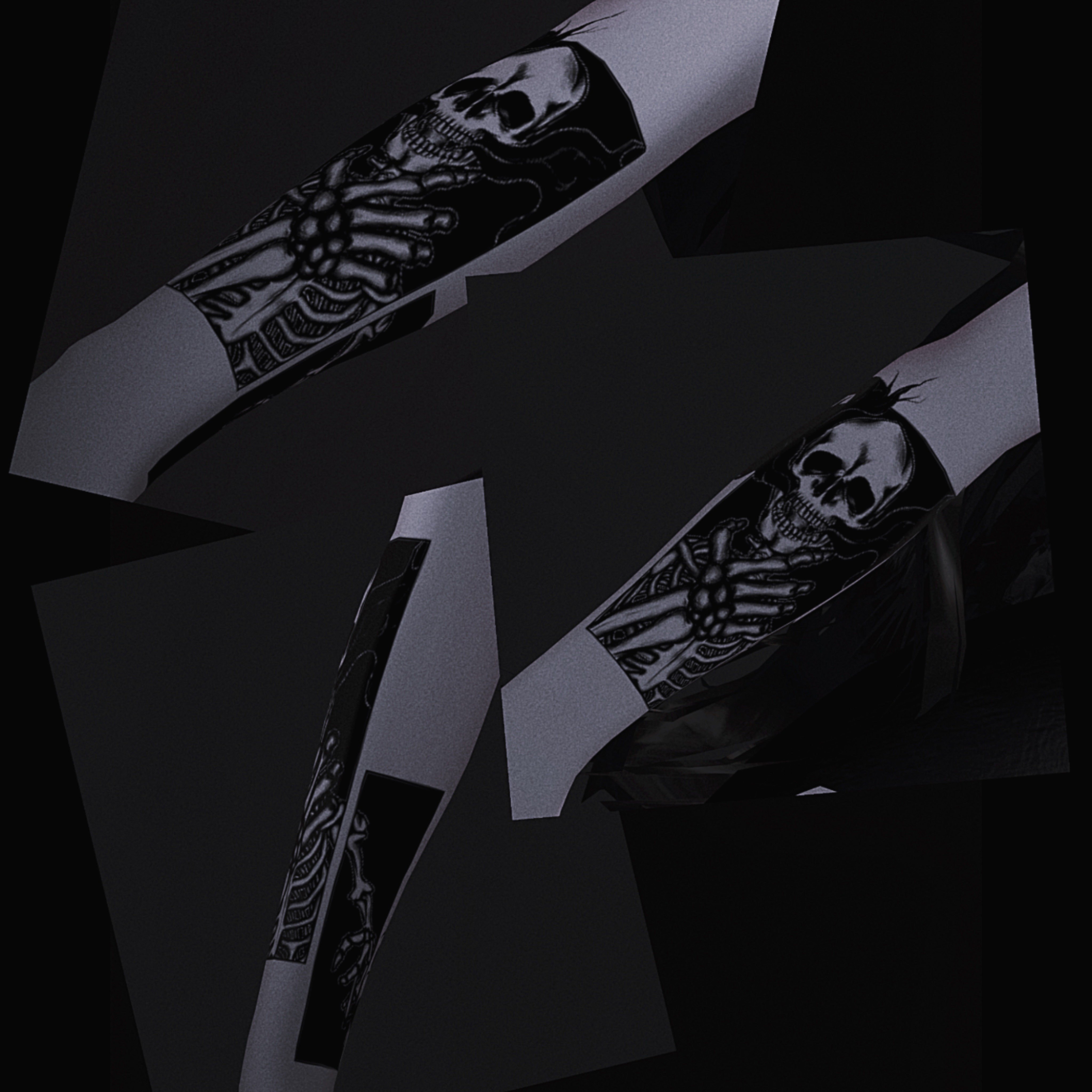 [VRChat] Tattoo 刻肌削骨(각기삭골) 2 - ☩ 𝕯𝖆𝖗𝖐𝖓𝖊𝖘𝖘 𝕰𝖊𝖗𝖎𝖊 ☩ - BOOTH