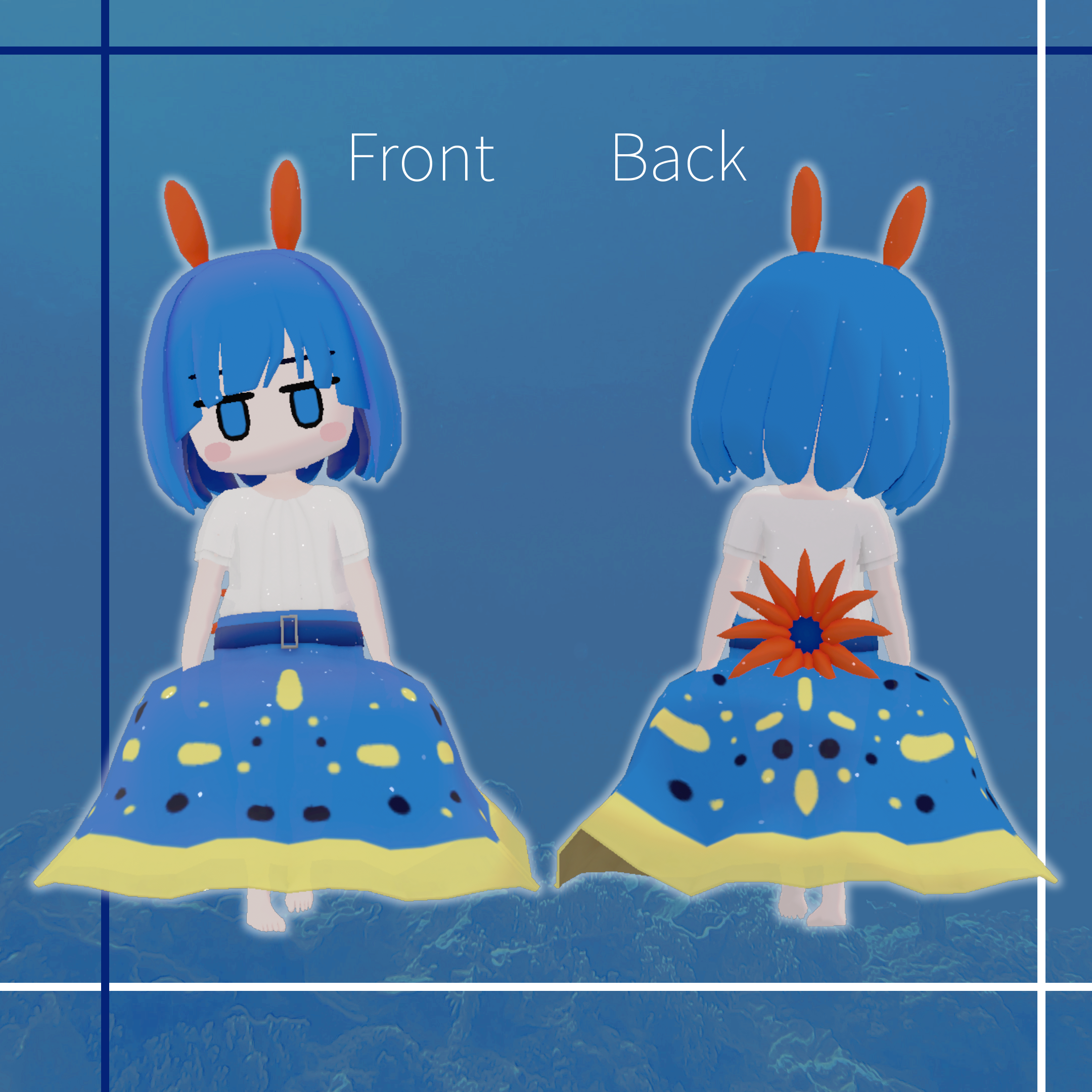 【オリジナル3Dモデル】Miushi - Tararo - BOOTH