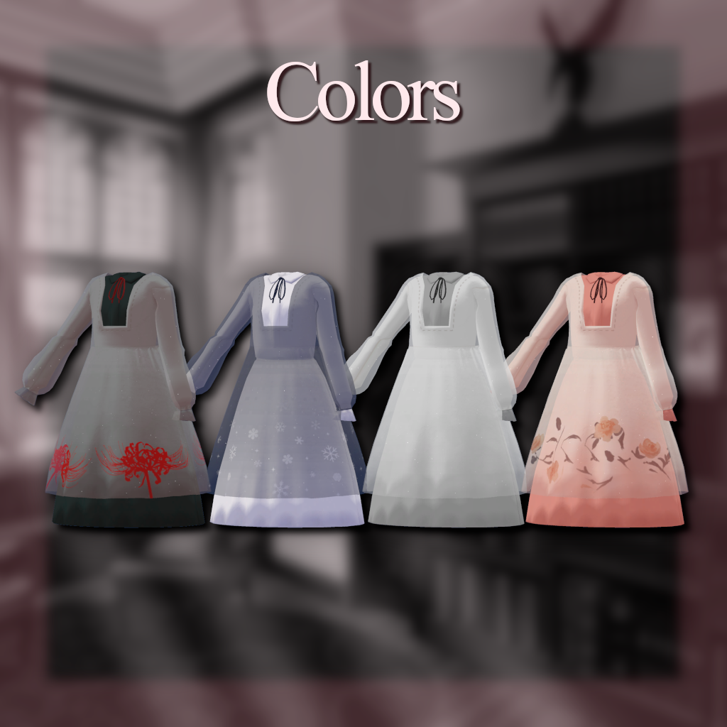 【衣装】Apron Dress - Tararo - BOOTH