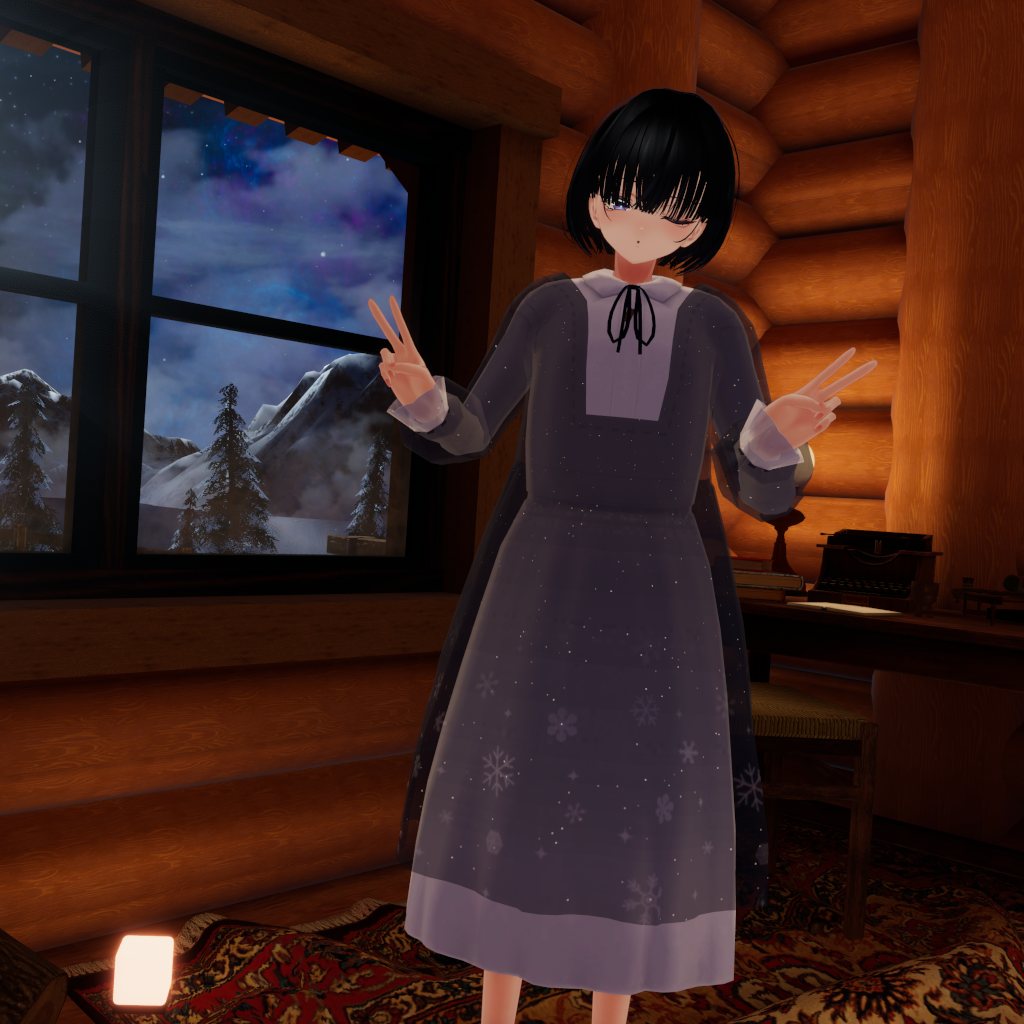 【衣装】Apron Dress - Tararo - BOOTH