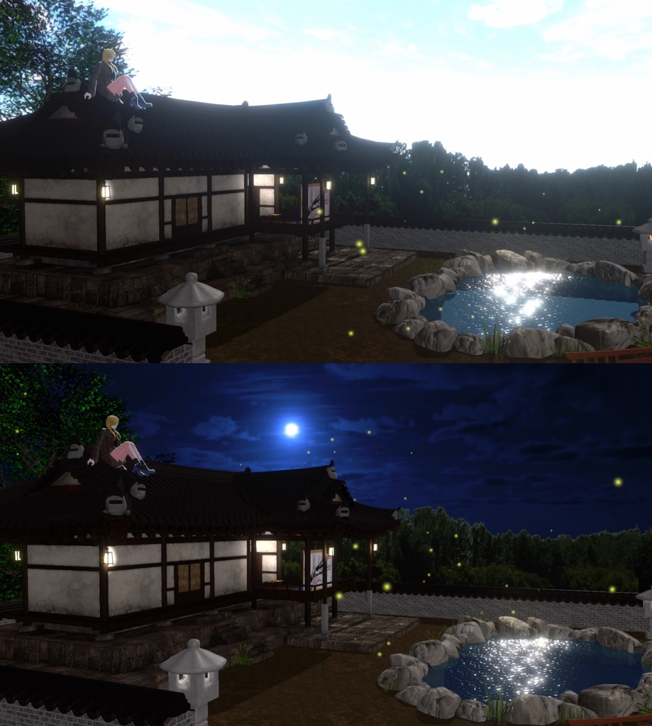 [WarudoPRO x Nilo] Korean Hanok ver.2 (2 Skyboxes) - 2norang studio - BOOTH